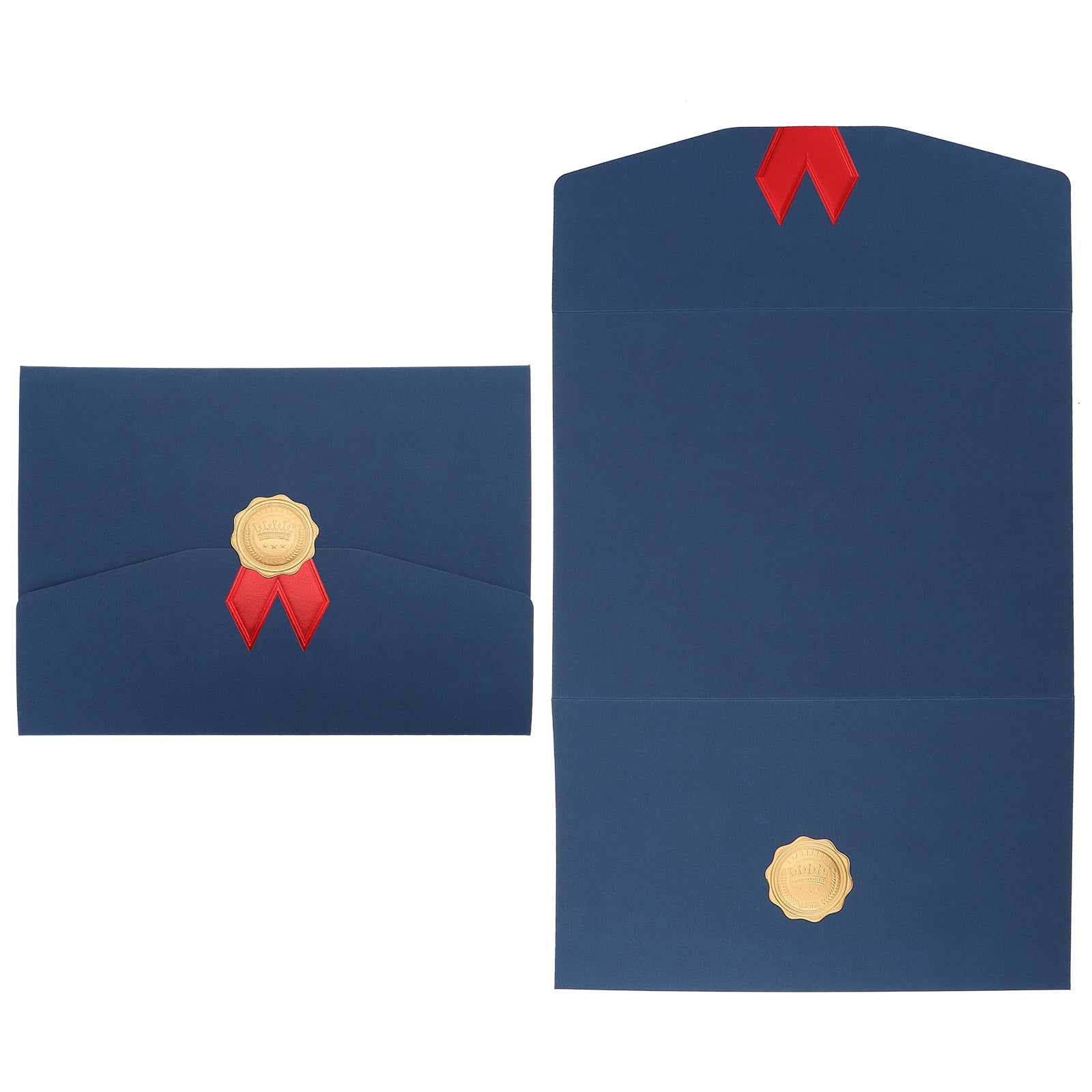 HOMEMAXS 2 Pcs Certificate Paper Holder Award Cover Self Adhesive ...