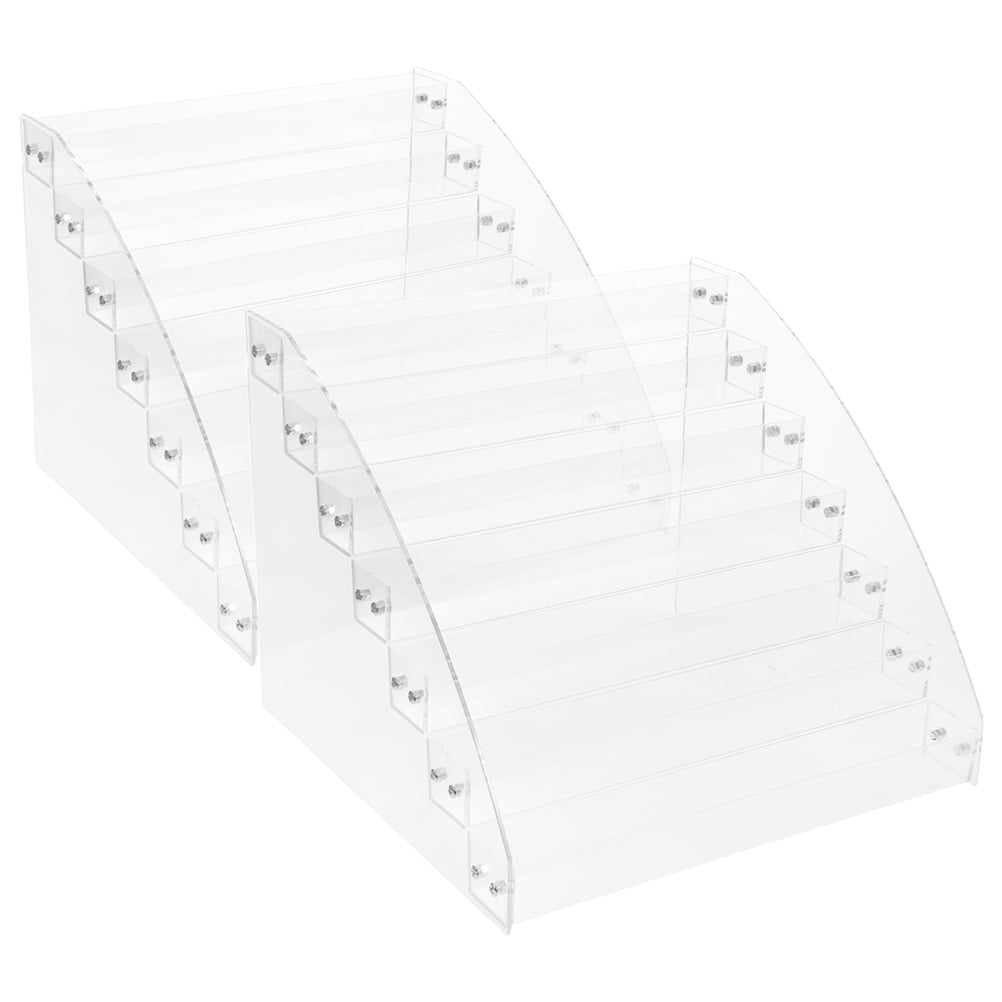 HOMEMAXS 2 Pcs Clear Paint Holder Rack Acrylic Display Stand - Walmart.com