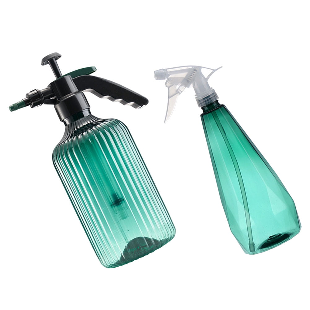 HOMEMAXS 2 Pcs Containers Watering Can Sprayer Hand Press Travel ...