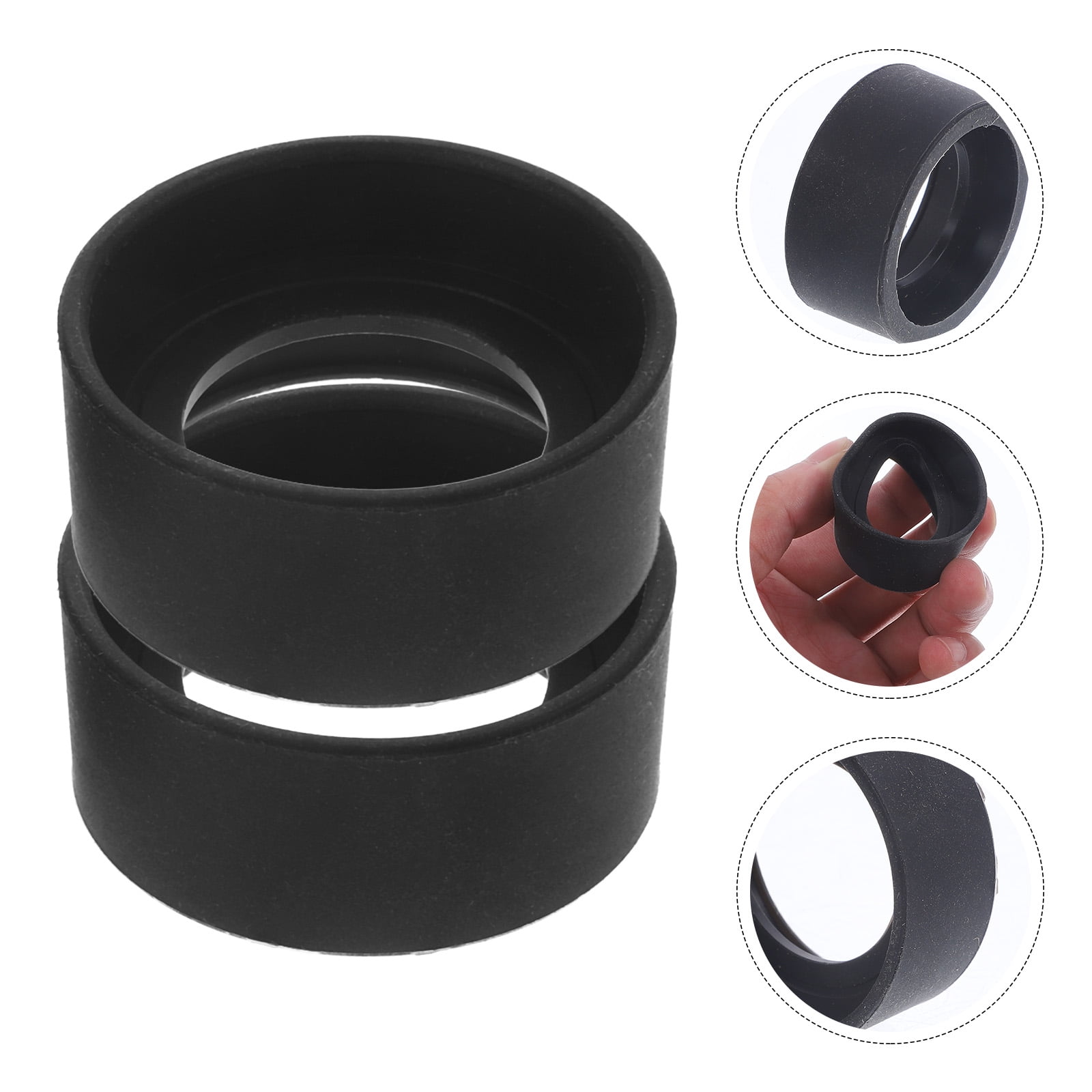 2 Pcs Cover Eyepiece for Dry Eyes Microscope Guard - Walmart.com