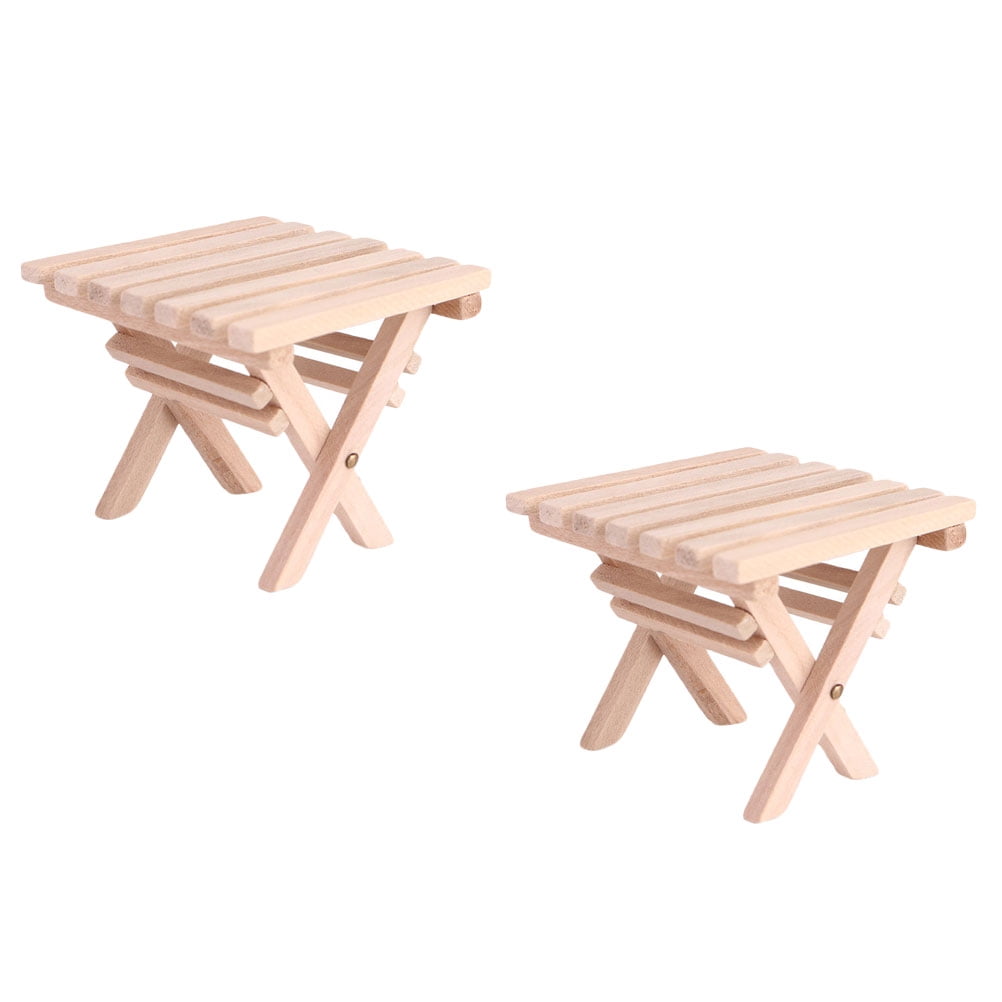 2 Pcs Decor Folding Mini Table Tables Foldable up Baby Child - Walmart.com