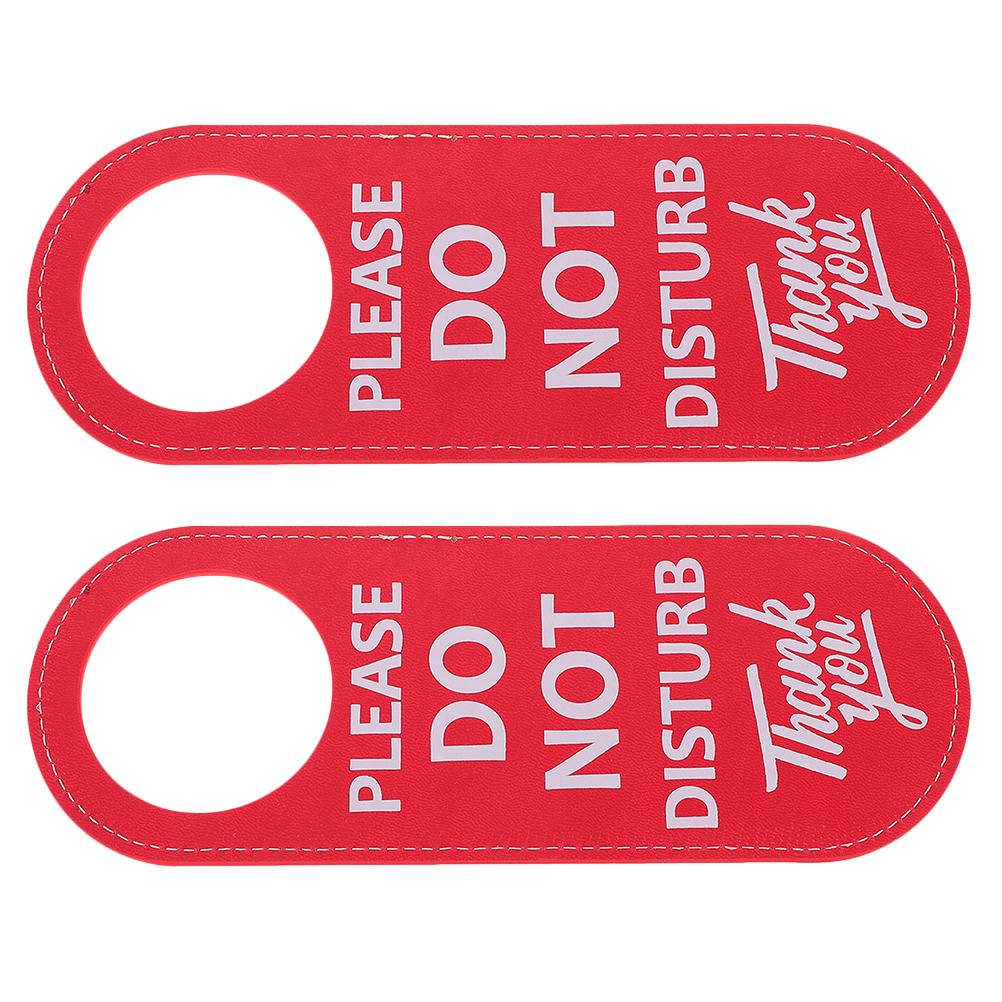 HOMEMAXS 2 Pcs Do Not Disturb Sign Board Filler Chain Door Handles Work ...