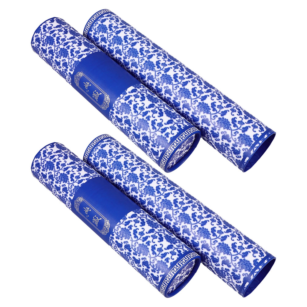 HOMEMAXS 2 Pcs Expandable Poster Tube for Map Storage Drawing Tube ...