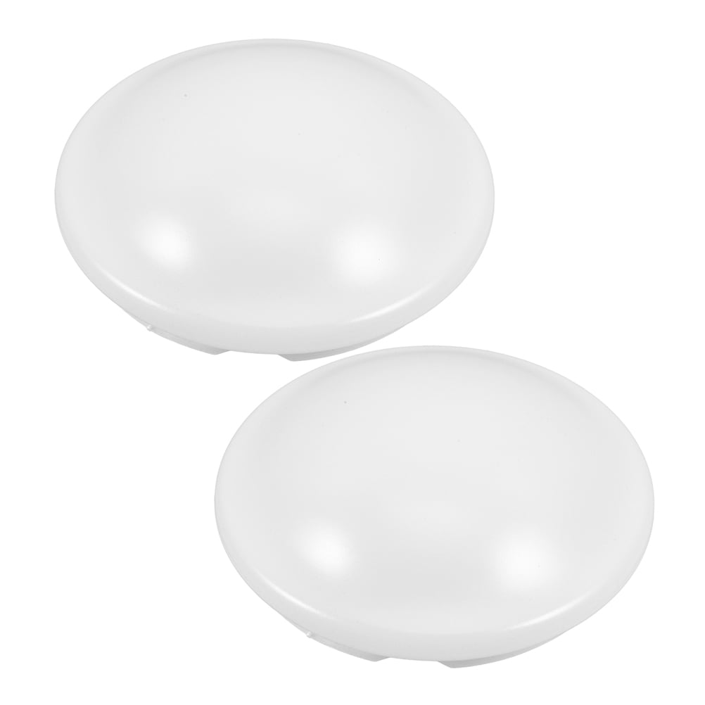 2 Pcs Flush Mount Ceiling Light Covers Plastic Mushroom Lampshade ...
