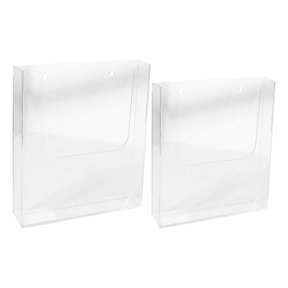 Acrylic Wall Mount Document Holders