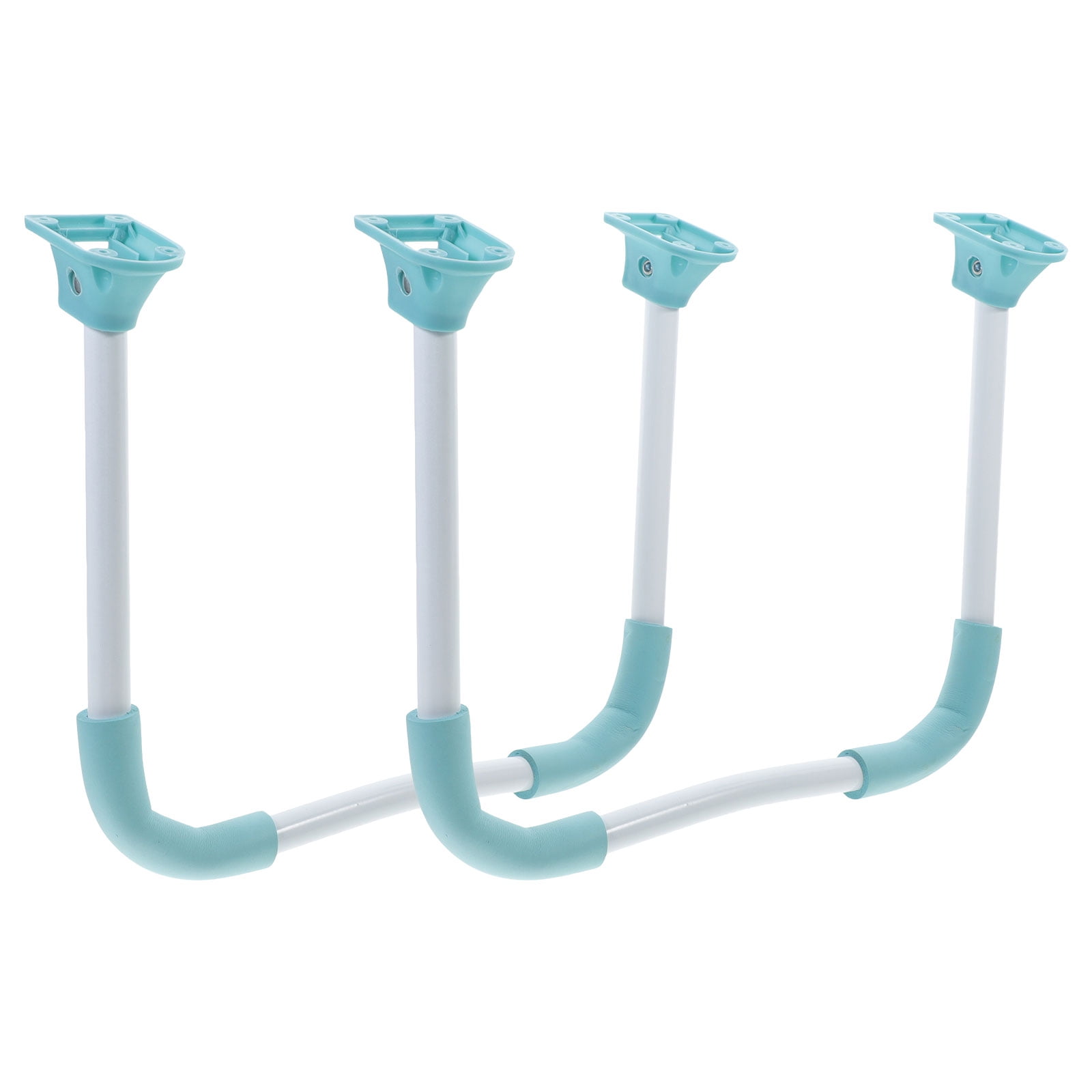 HOMEMAXS 2 Pcs Folding Table Legs Adjustable Height Bracket - Walmart.com