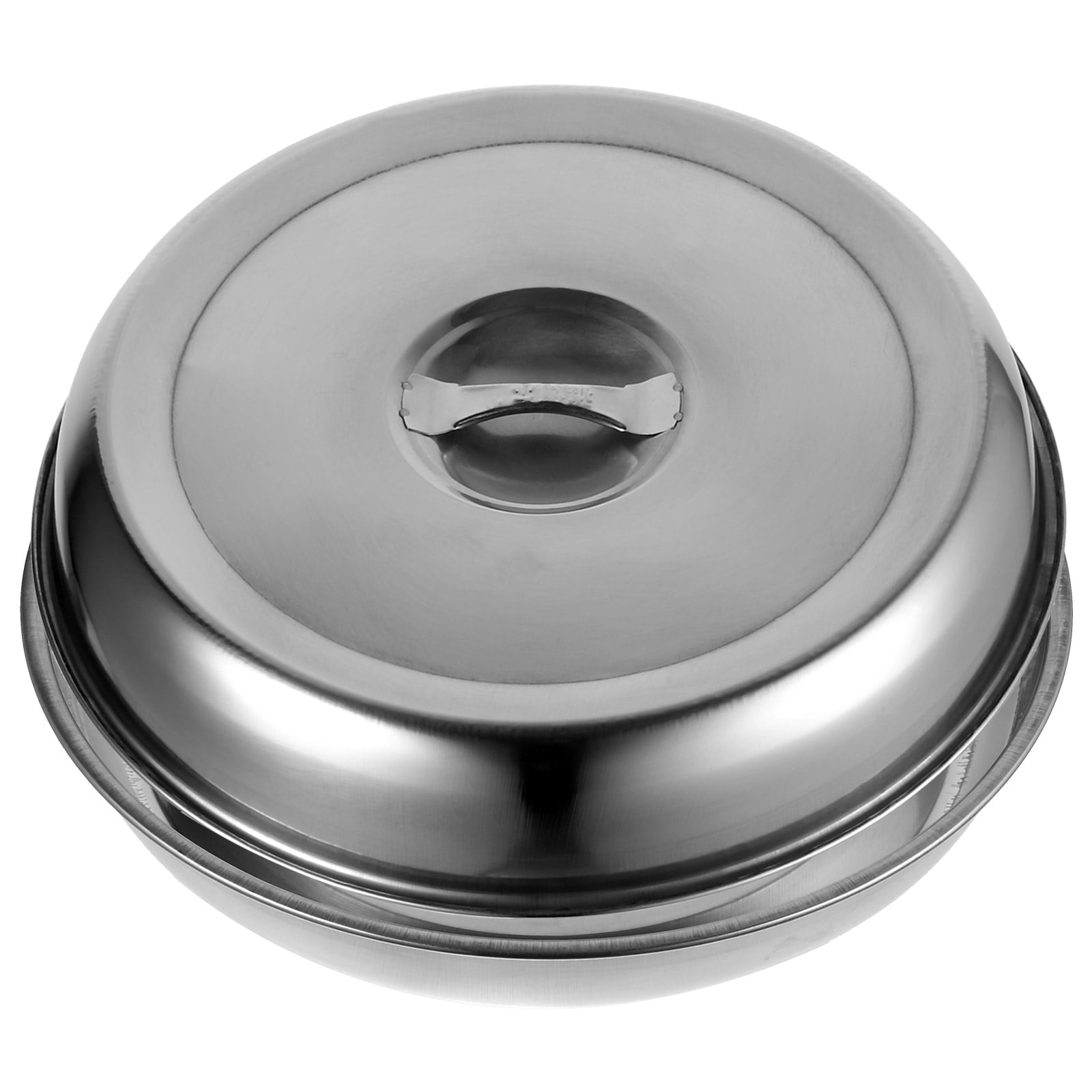 HOMEMAXS 2 Pcs Food Covers Keep Stainless Steel Dish Cover Steak Hood ...