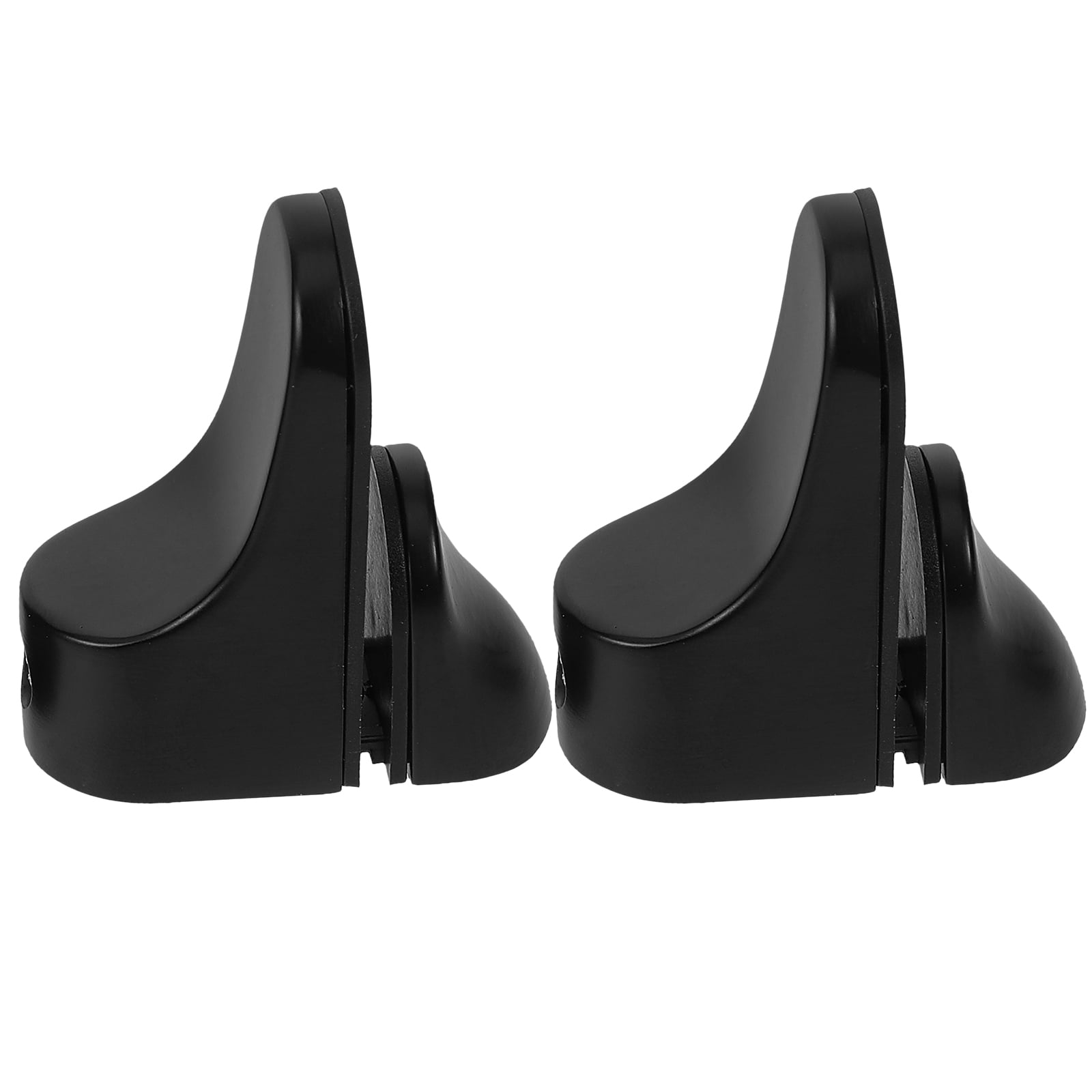 HOMEMAXS 2 Pcs Glass Clip Display Shelf Holder Bracket Support Braces ...