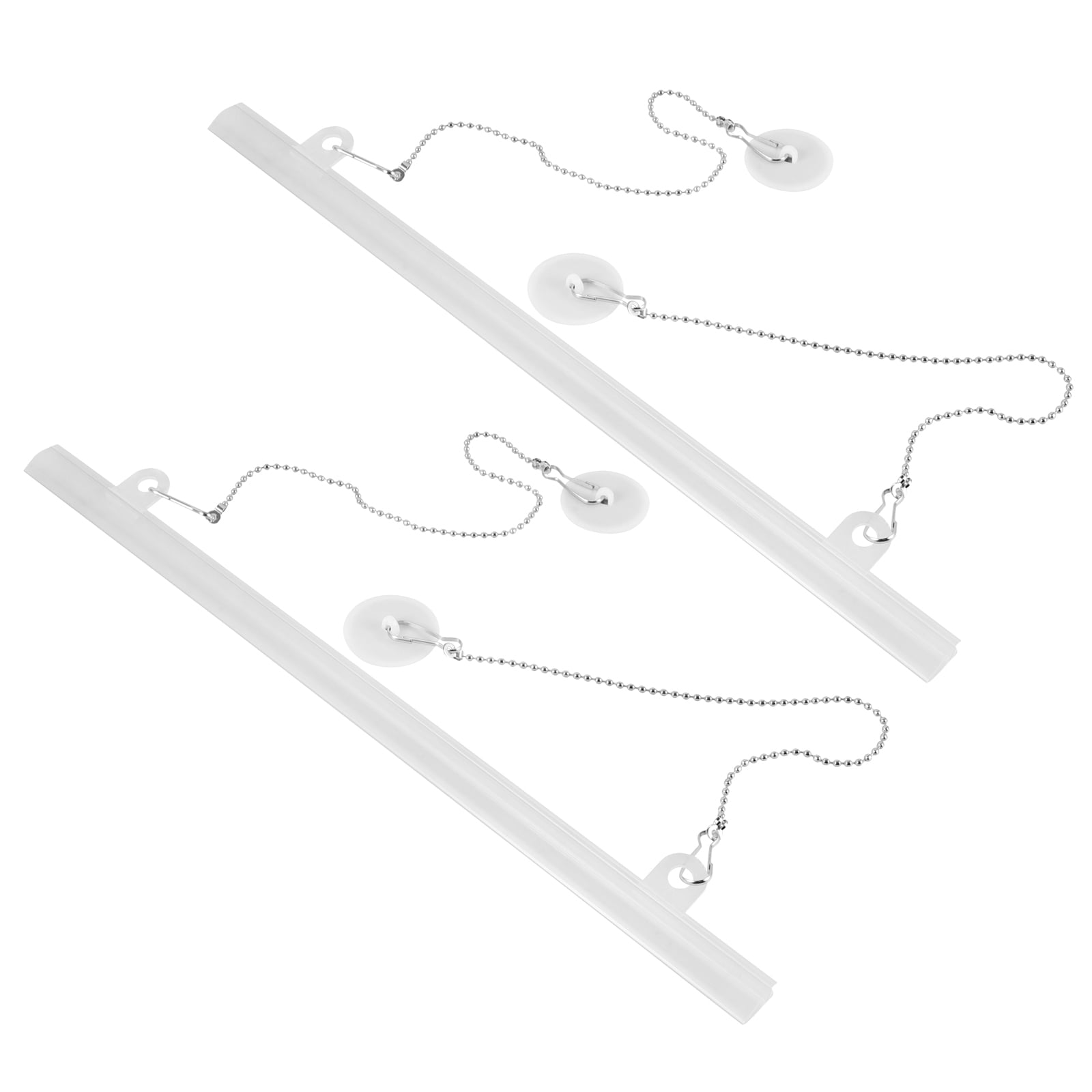 HOMEMAXS 2 Pcs Hanging Picture Frame Rail Double Rod Poster - Walmart.com