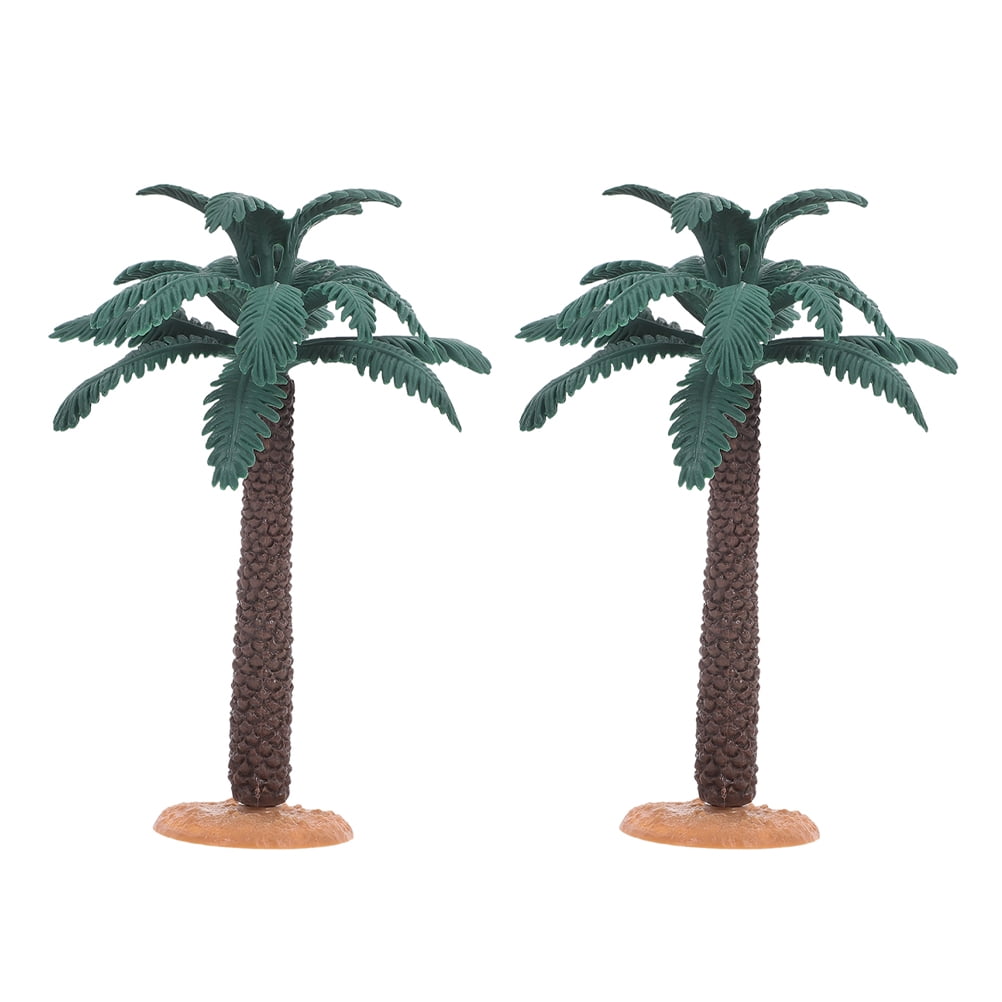 HOMEMAXS 2 Pcs Human Body Handlebars Simulated Palm Tree Potted Plant ...