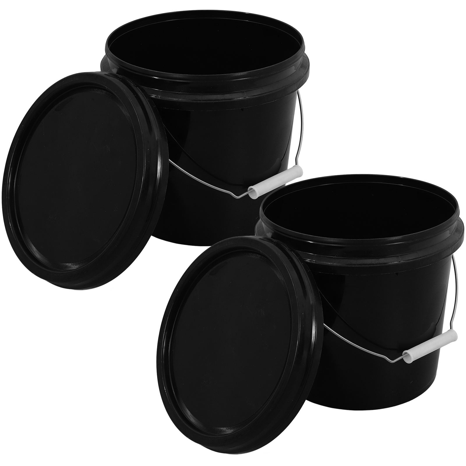 HOMEMAXS 2 Pcs Industrial Pail Fishing Bucket Sealed Travel - Walmart.com