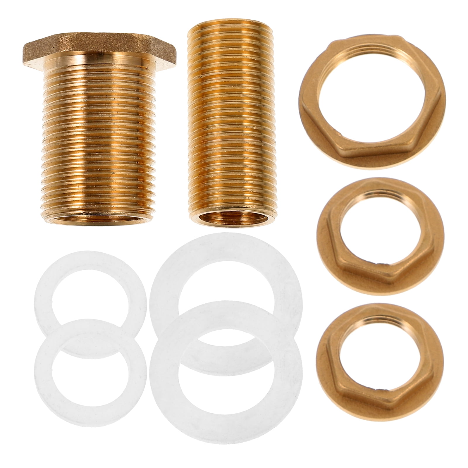 MOKKHNB Water Tank Connector Adapter Golden Copper 2Pcs 1.8X0.8X0.8In ...