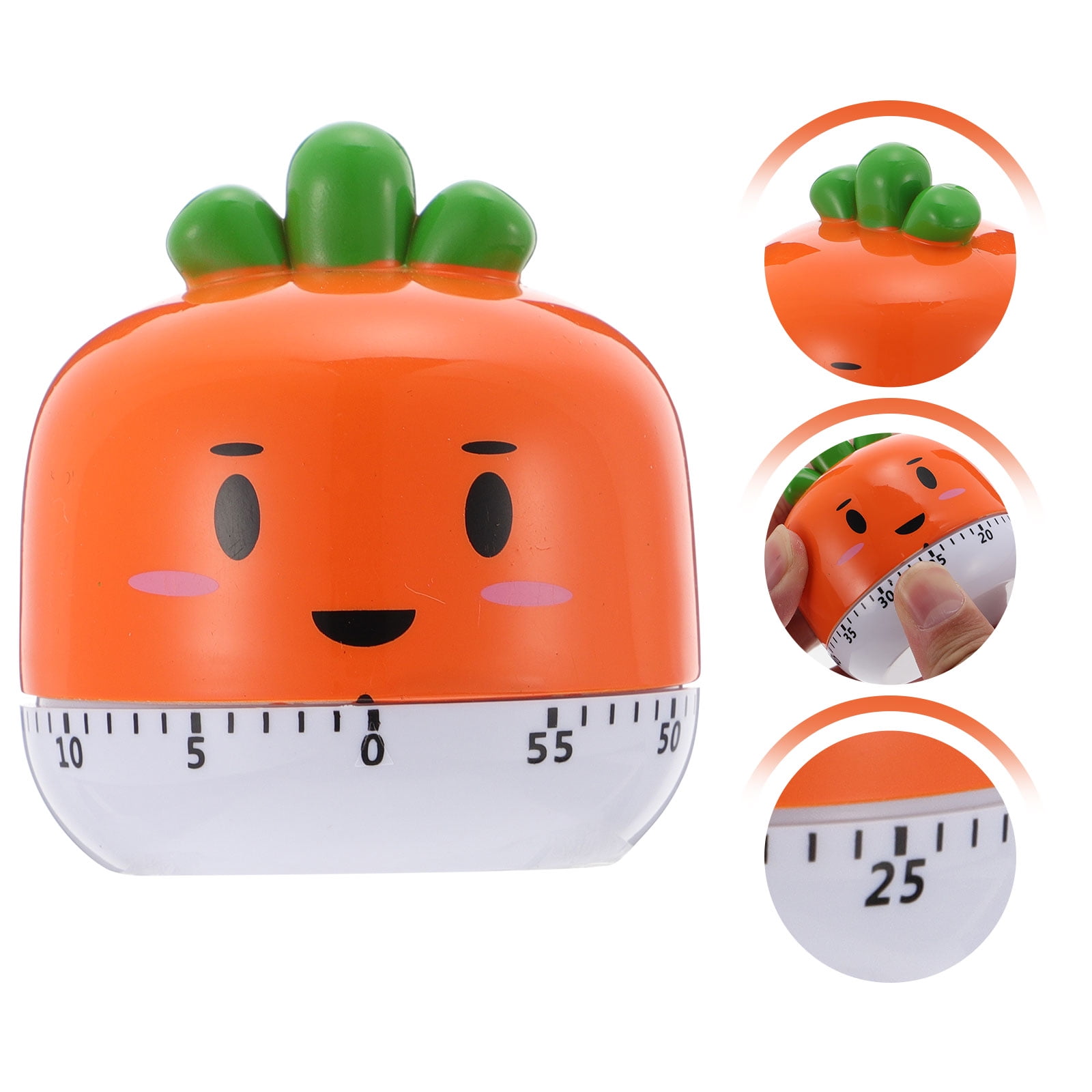 HOMEMAXS 2 Pcs Kitchen Timer Fruit Egg Clock Energy Efficient Student ...