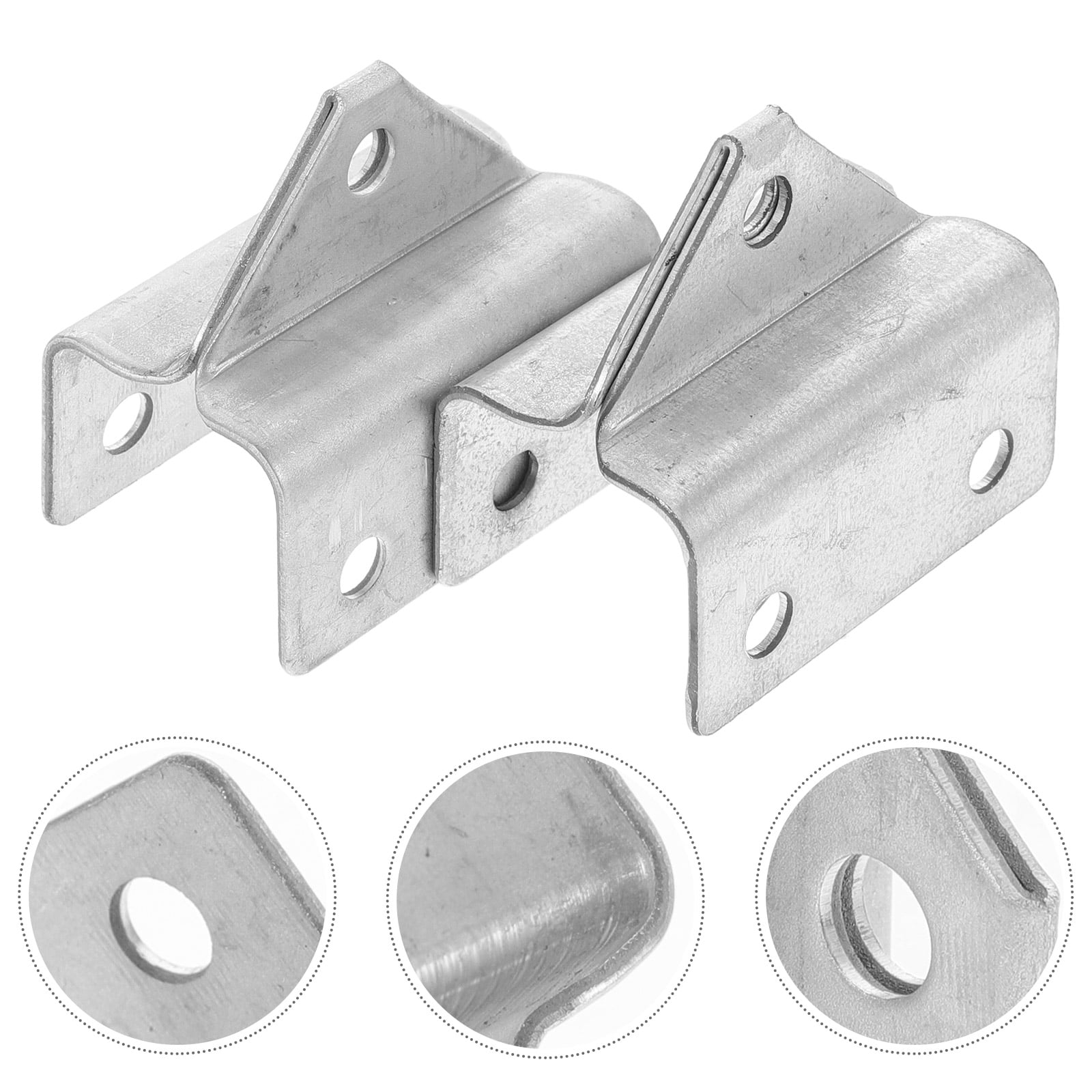 HOMEMAXS 2 Pcs Ladder Leg Feet Parts Foot Connector Accessories Silver ...