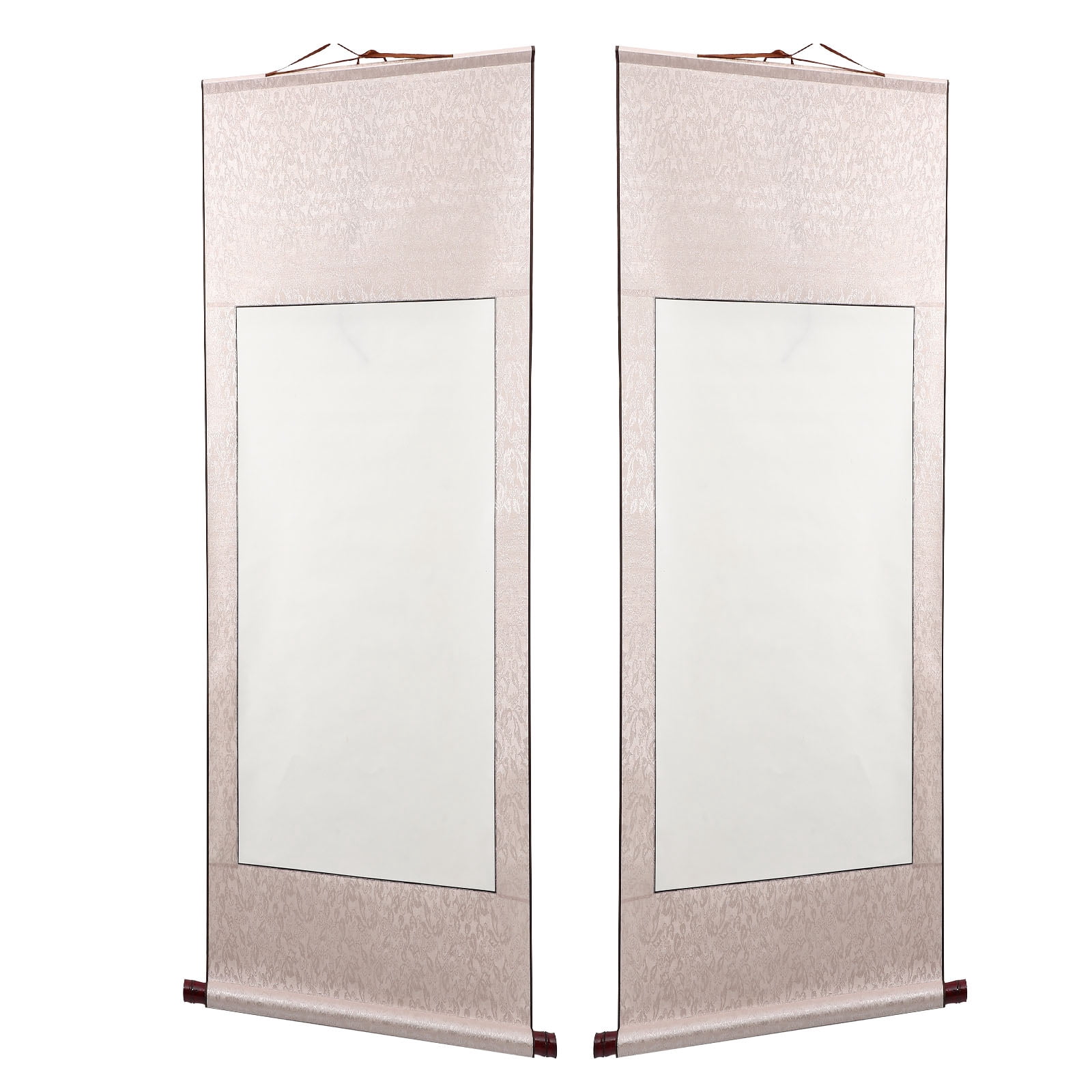 2 Pcs Large Blank Scroll Wall Decor Chinese Calligraphy Beginners ...