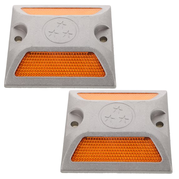 Reflective Road Markers with Raised Design for Enhanced Night ...