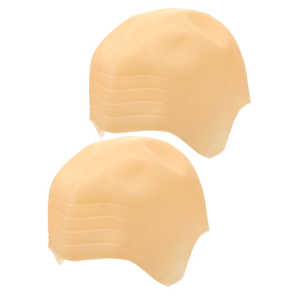 HOMEMAXS 2 Pcs Mens Bald Cap Pyramid Head Costume Groomsmen Ties Man ...