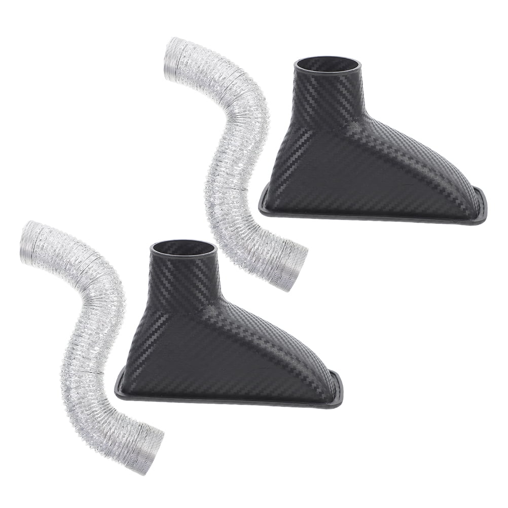 HOMEMAXS 2 Pcs Mini Container Liner Carbon Fiber Air Intake - Walmart.com