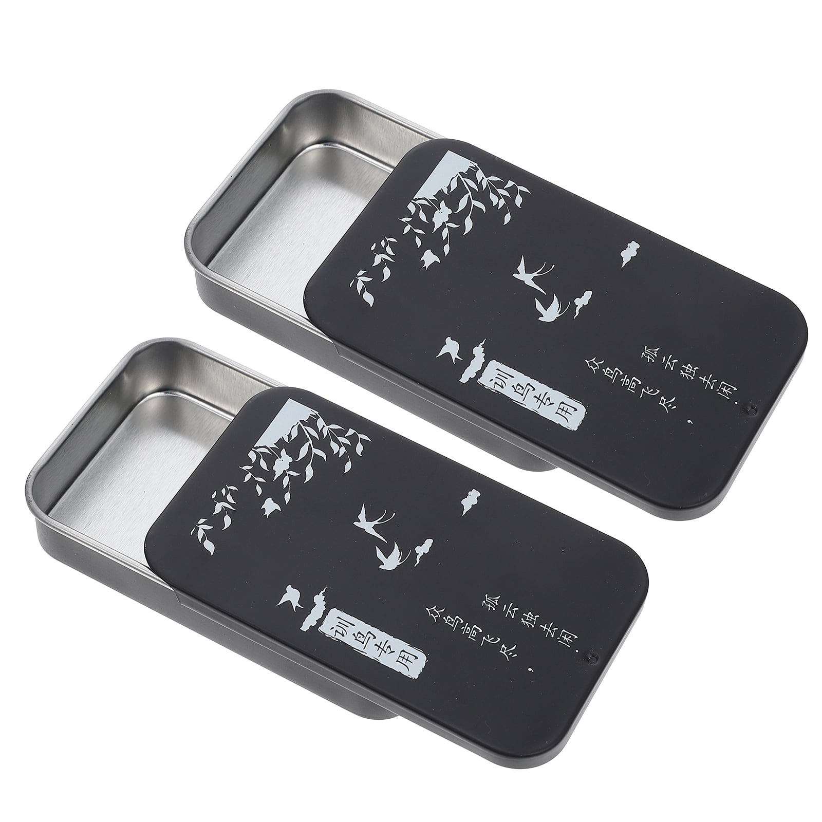 HOMEMAXS 2 Pcs Parrot Feeding Boxes Bite Resistant Food Bird Feeder ...