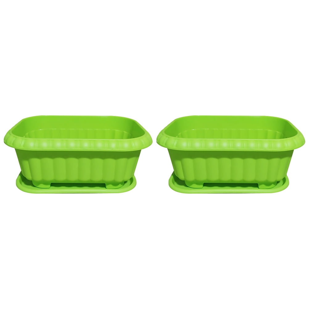 HOMEMAXS 2 Pcs Planting Seedling Tray Box Fruit Planters Vegetable ...