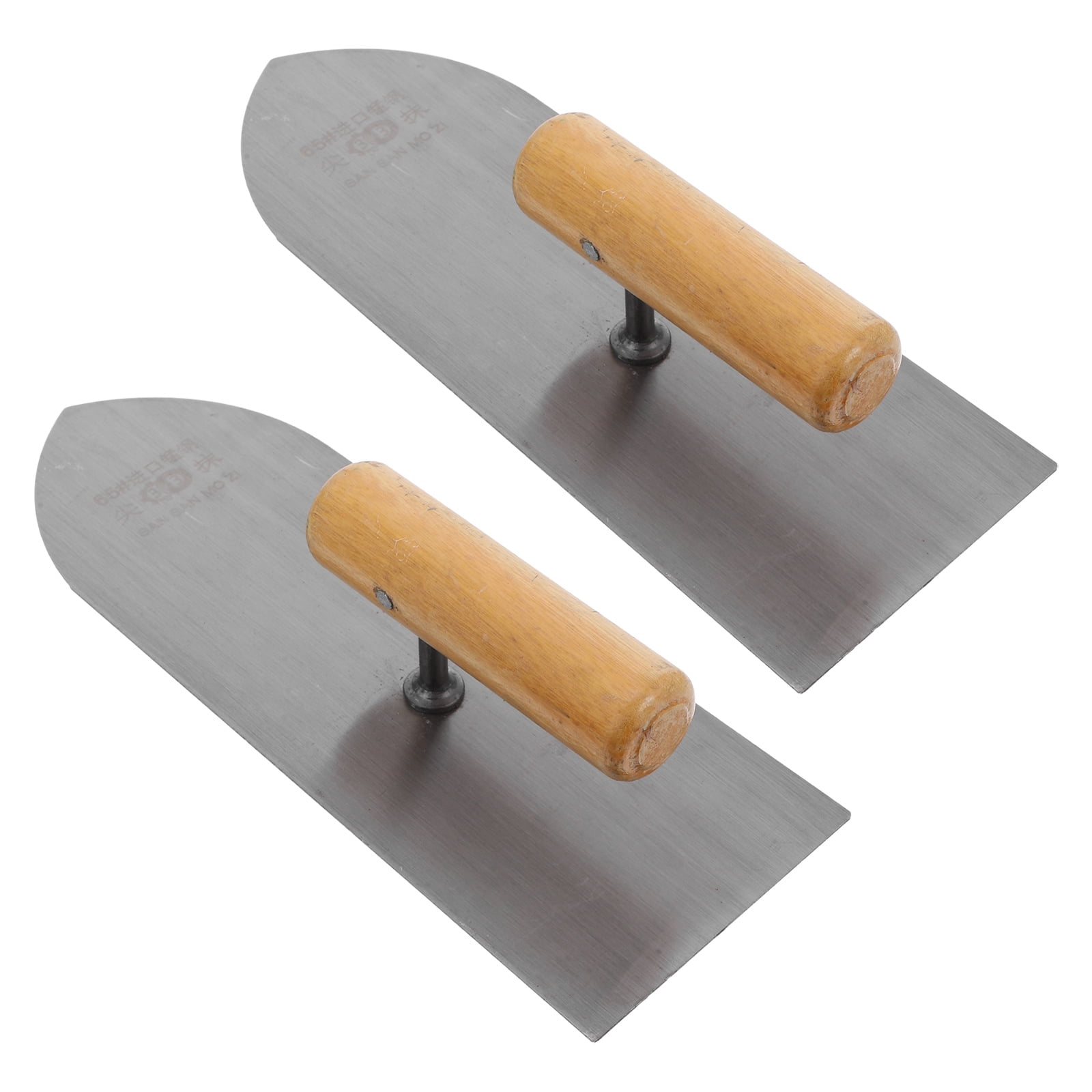 HOMEMAXS 2 Pcs Plasterboard Tiling Screed Cement Finishing Mason Silver ...