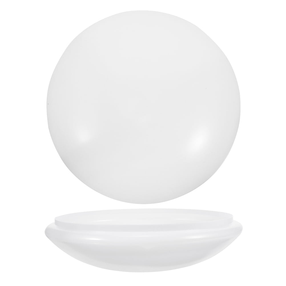 HOMEMAXS 2 Pcs Plastic Ceiling Light Cover Replacement High ...