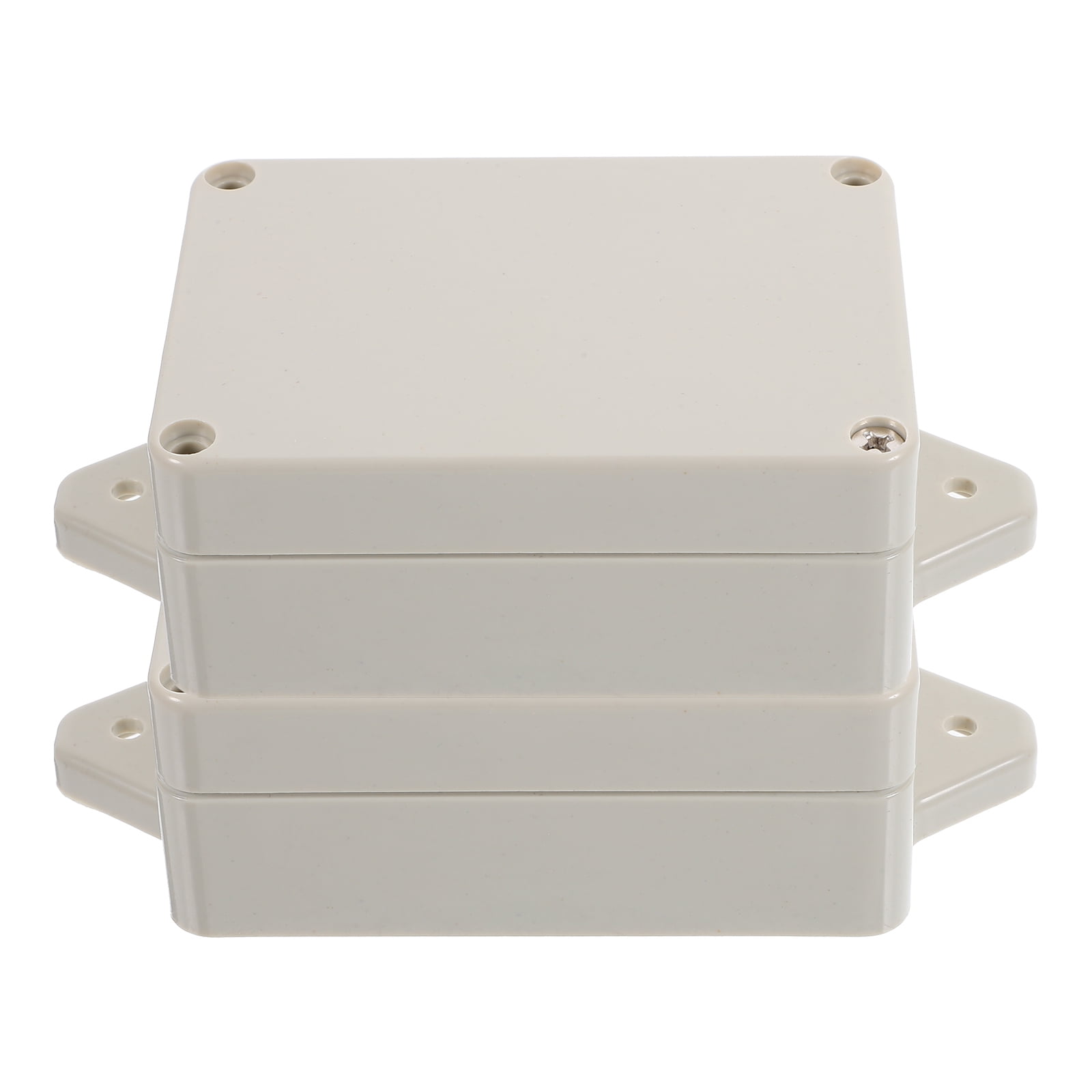 HOMEMAXS 2 Pcs Plastic Project Boxes for Electronics Electrical Case ...