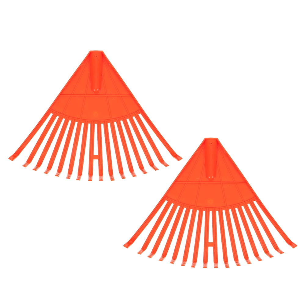 HOMEMAXS 2Pcs Outdoor Hand Shrub Rake Garden Tool Garden Cleaning Rake ...