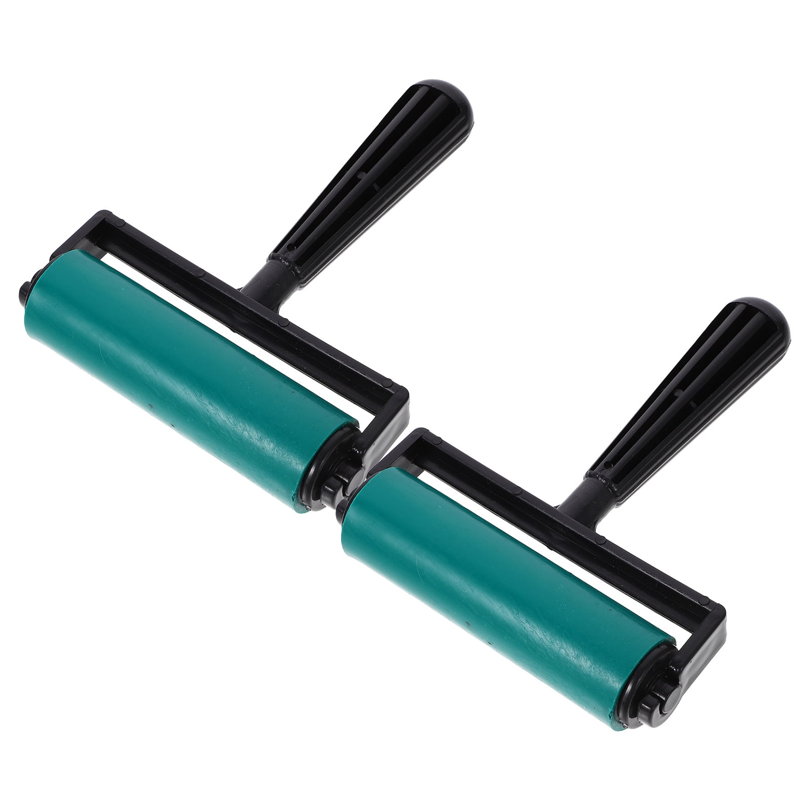 HOMEMAXS 2 Pcs Replaceable Rubber Roller Large Drawing Printmaking ...