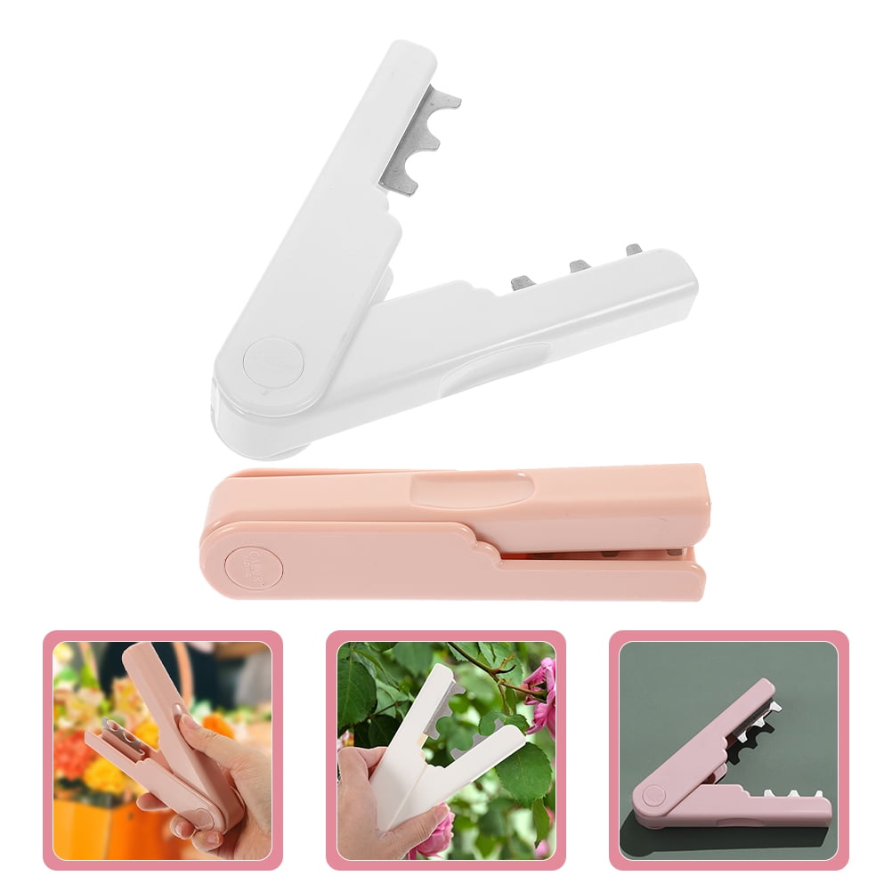 HOMEMAXS 2 Pcs Rose Trimming Tool Thorn Strippers Piercing Pliers ...