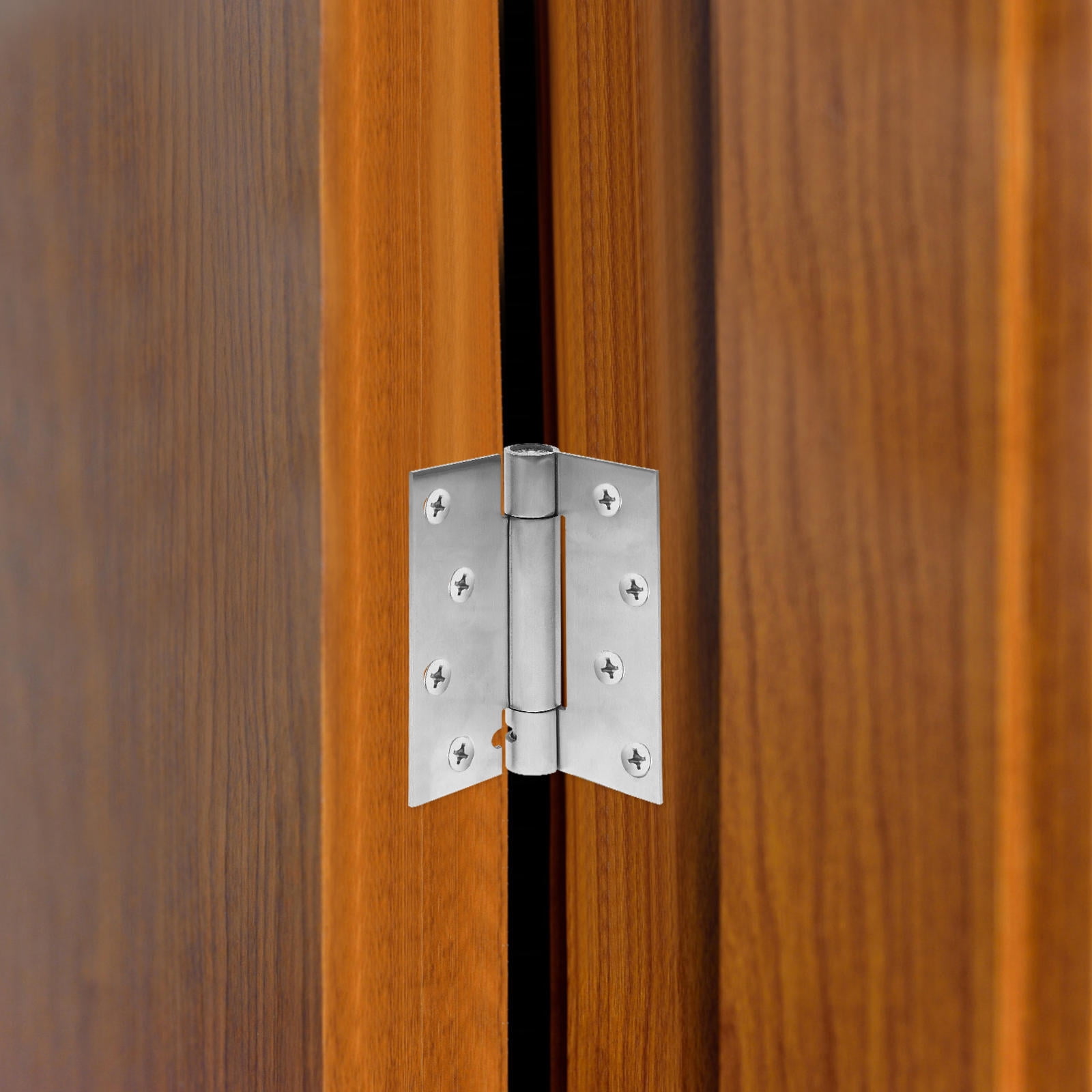 HOMEMAXS 2 Pcs Self Closing Hinges for Garage Doors Spring Loaded ...