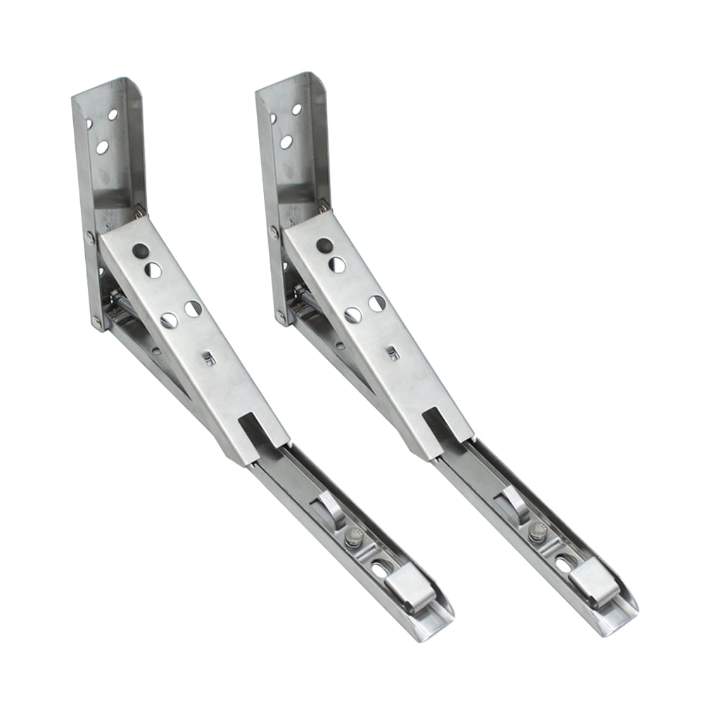 MOKKHNB Triangle Bracket Stainless Steel 2Pcs 14 Inches - Walmart.com