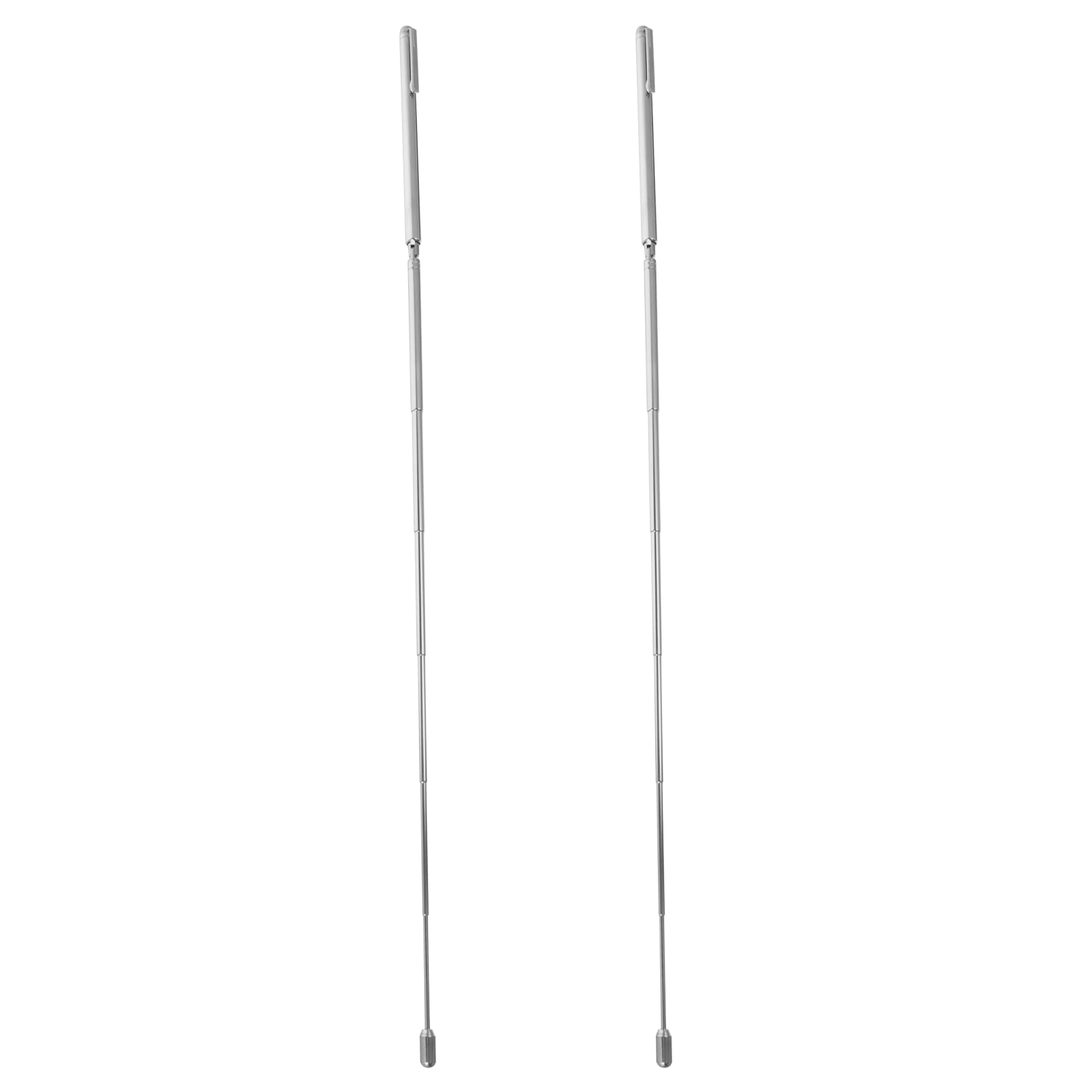 2 Pcs Stainless Steel Detector Dowsing Stick Rods Nurse Silver ...