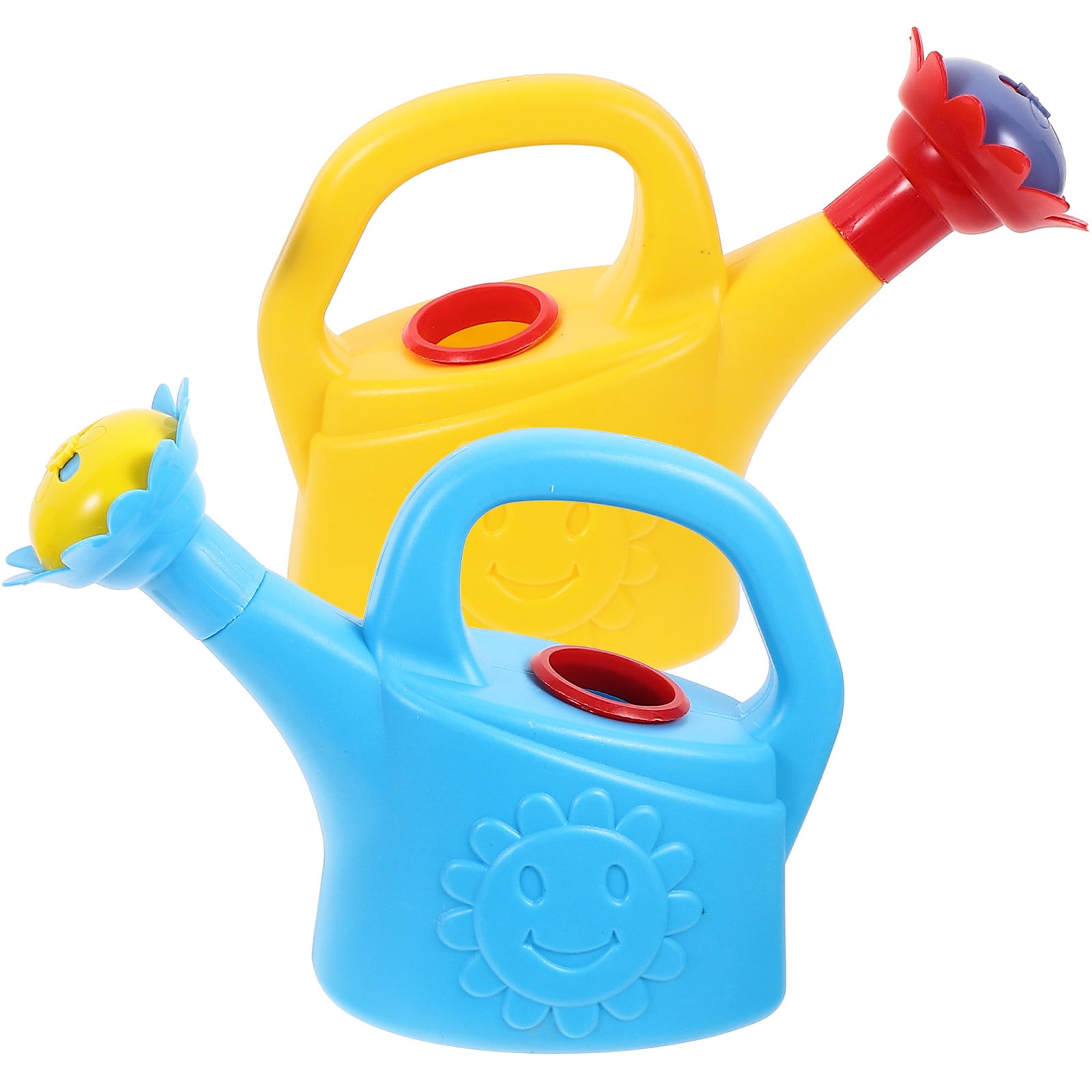 HOMEMAXS 2 Pcs Summer Beach Watering Toys Cans for Kids Plant Toddler ...