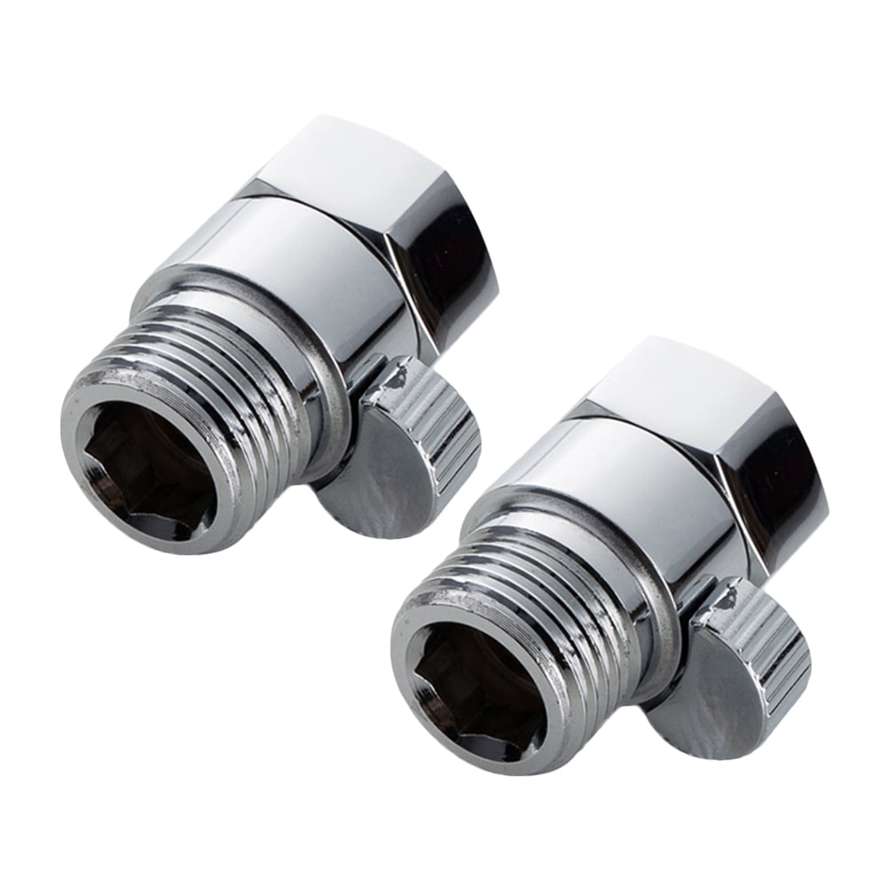 HOMEMAXS 2 Pcs Surge 3 Way Valve T-valve Water Saver Valve 4X2.5cm ...