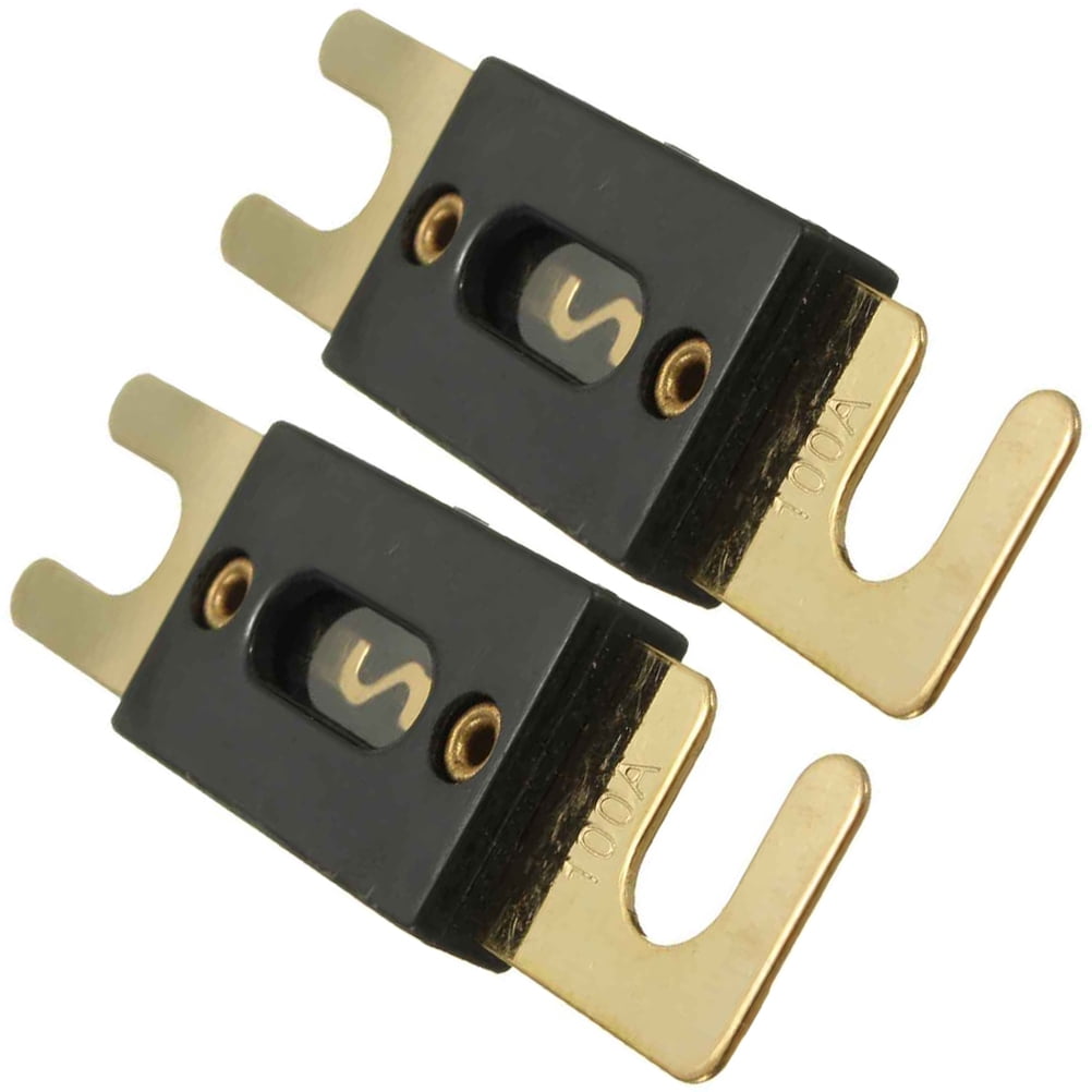 2 Pcs System Amp Car Audio Fuse Inline Fuse High-current Fuse 8X2.2cm ...