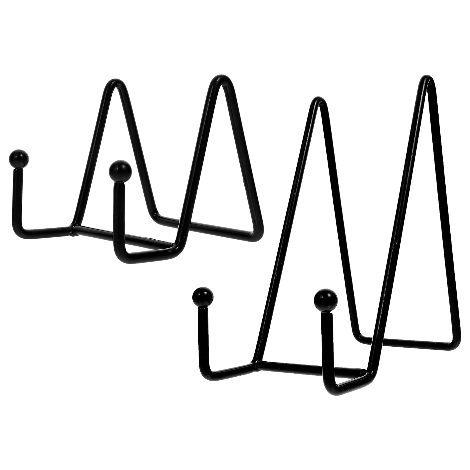 2 Pcs Table Top Easels for Painting Display Stand Platter Wall-mounted ...