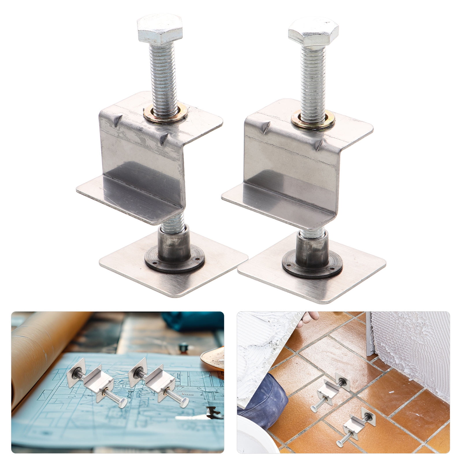 HOMEMAXS 2 Pcs Tile Tools Leveling System Porcelain Elevator - Walmart.com