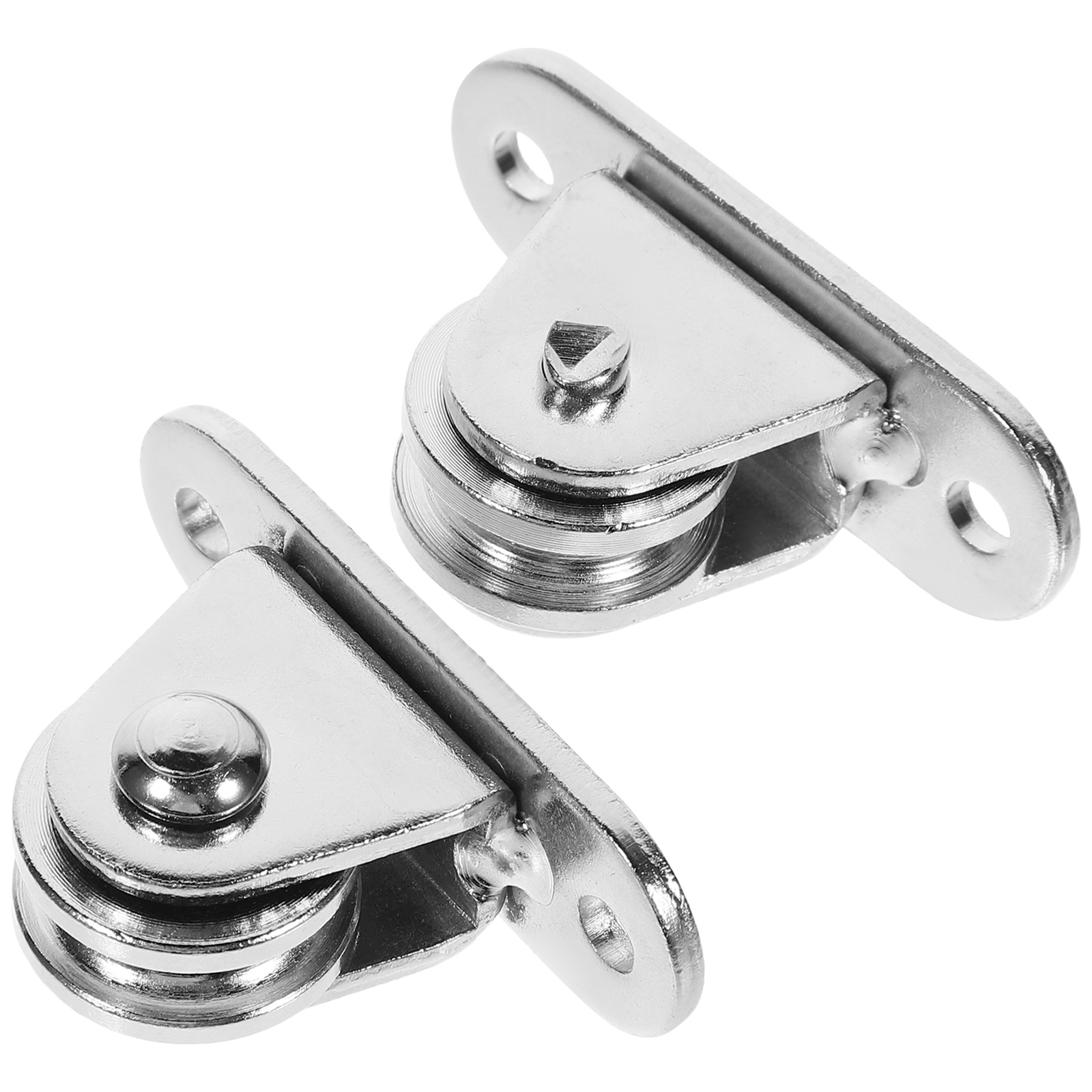 HOMEMAXS 2 Pcs Traction Trolley Pulley Lifting over The Door Pulleys ...