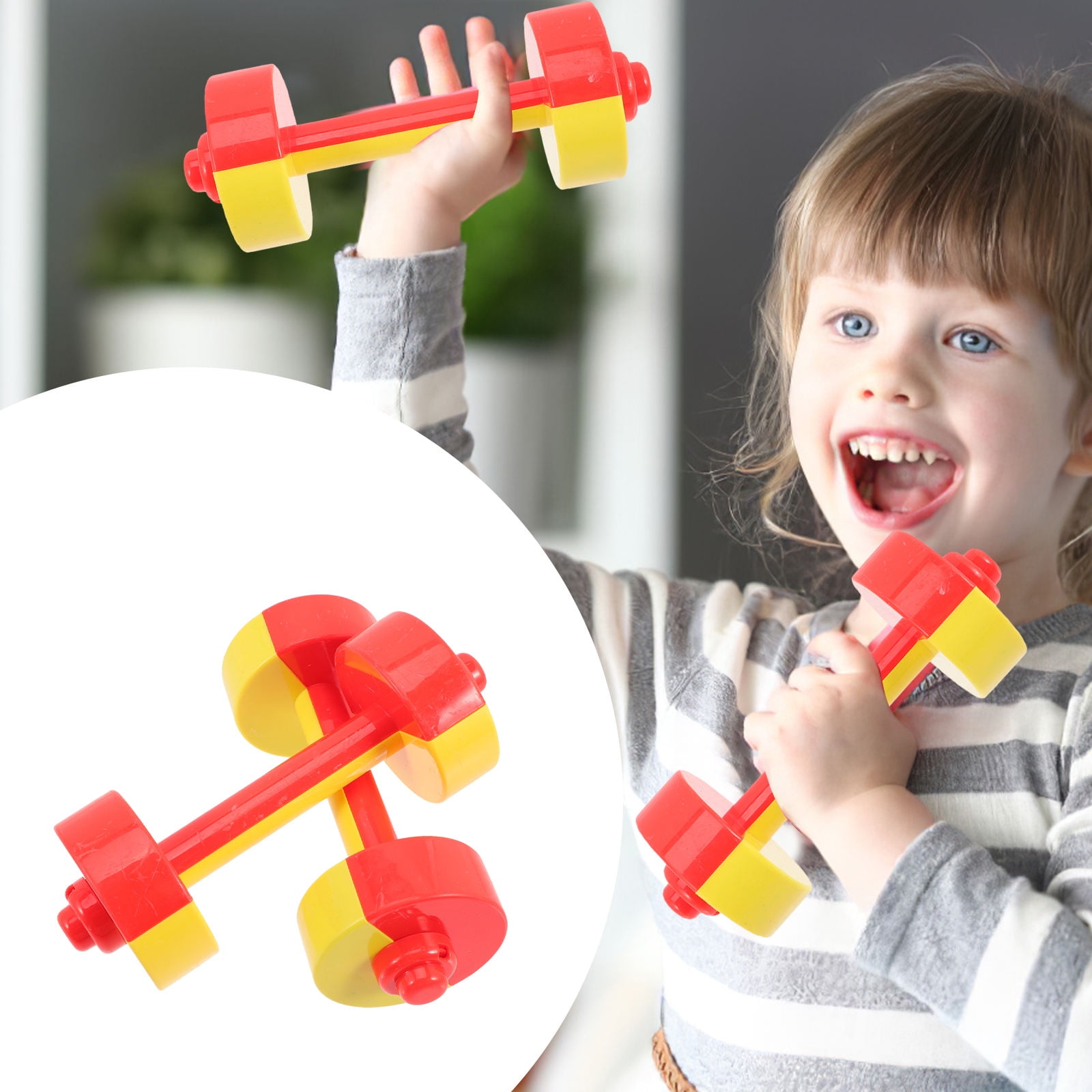 WESIEVYA Kids Dumbbells ABS 2Pcs 7.9X3.0X3.0In - Walmart.com