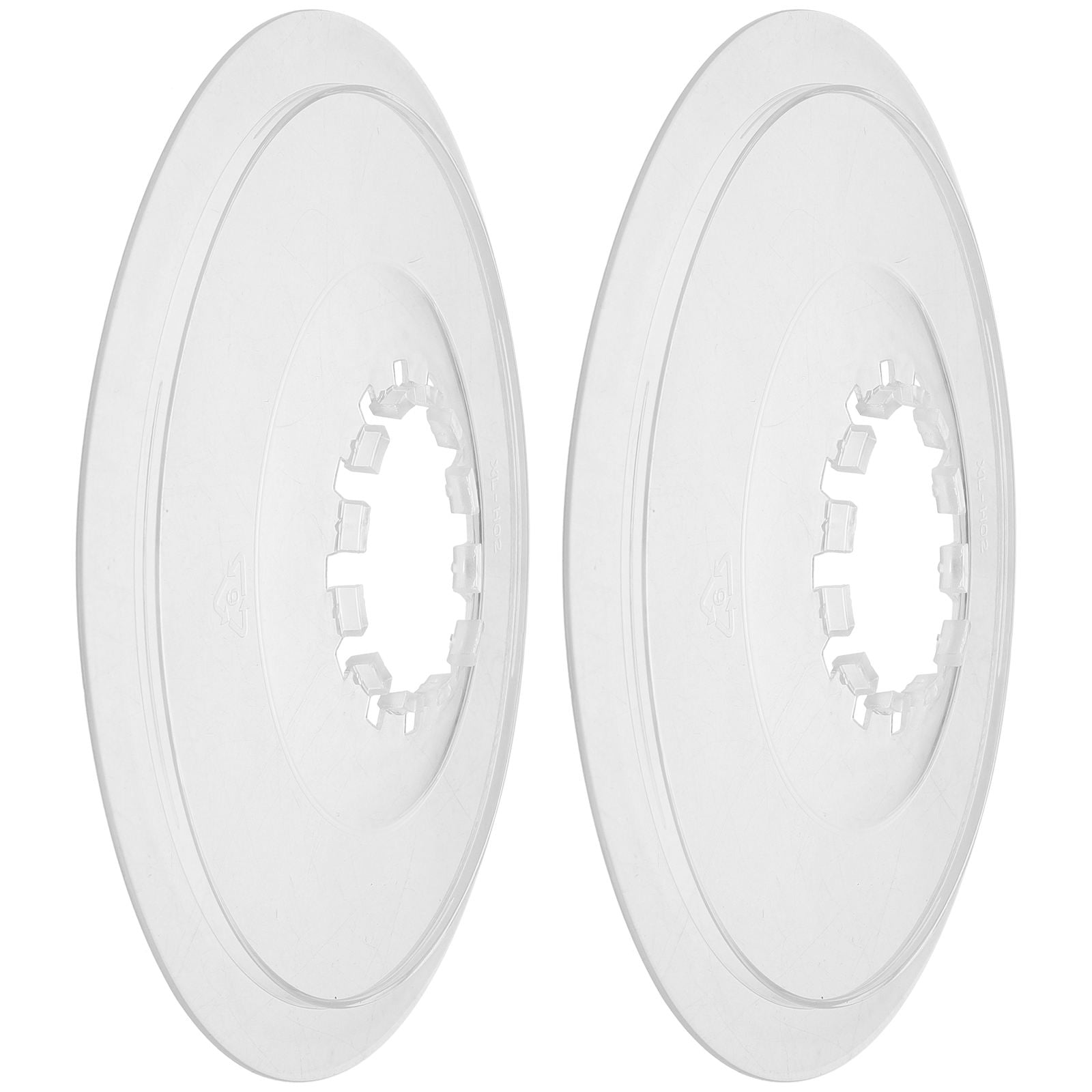 HOMEMAXS 2 Pcs Transparent Rear Wheel Flywheel Guard Spoke Protector ...