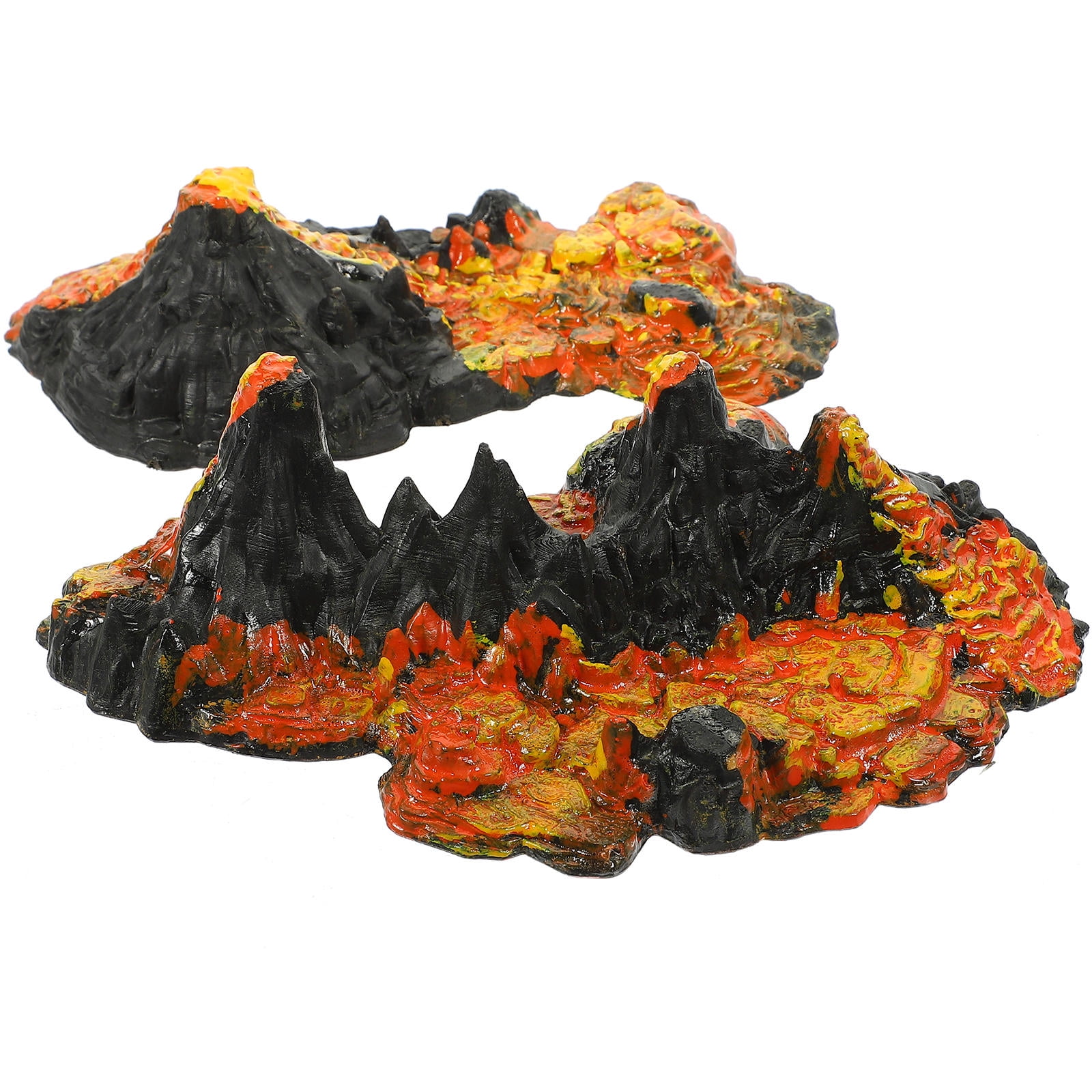 HOMEMAXS 2 Pcs Volcano Toy Kit Simulation Simulated Model Kids Child ...