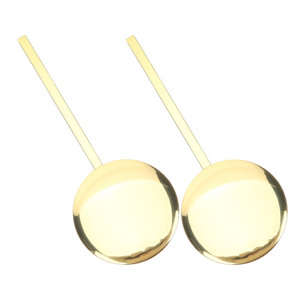 HOMEMAXS 2 Pcs Wall Clock Pendulum Accessories Pleated Horseshoe Dual ...