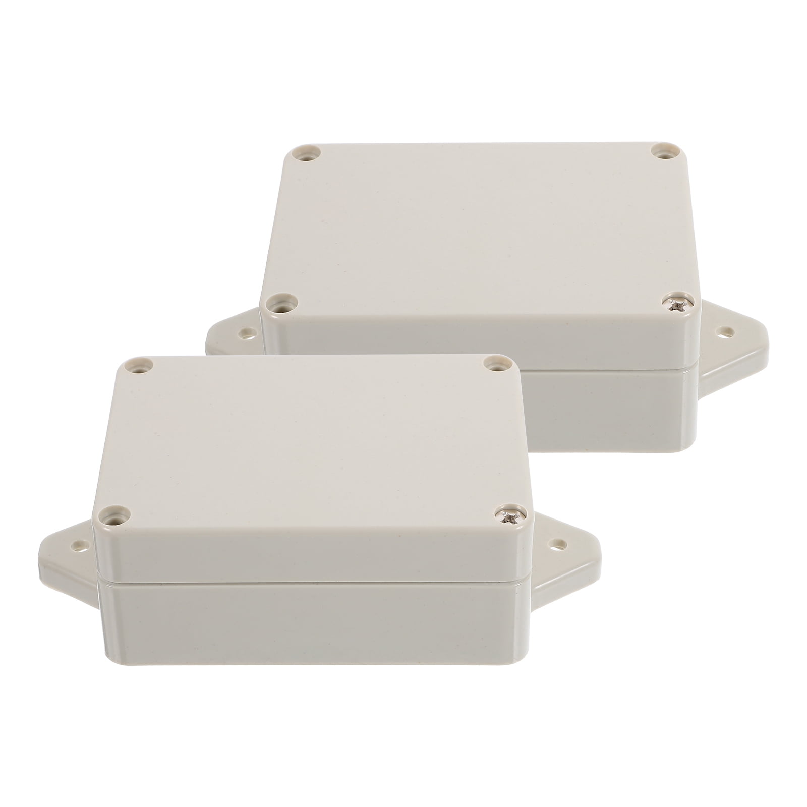 HOMEMAXS 2 Pcs Weather Proof Electrical Boxes Storage Bins with Lids ...