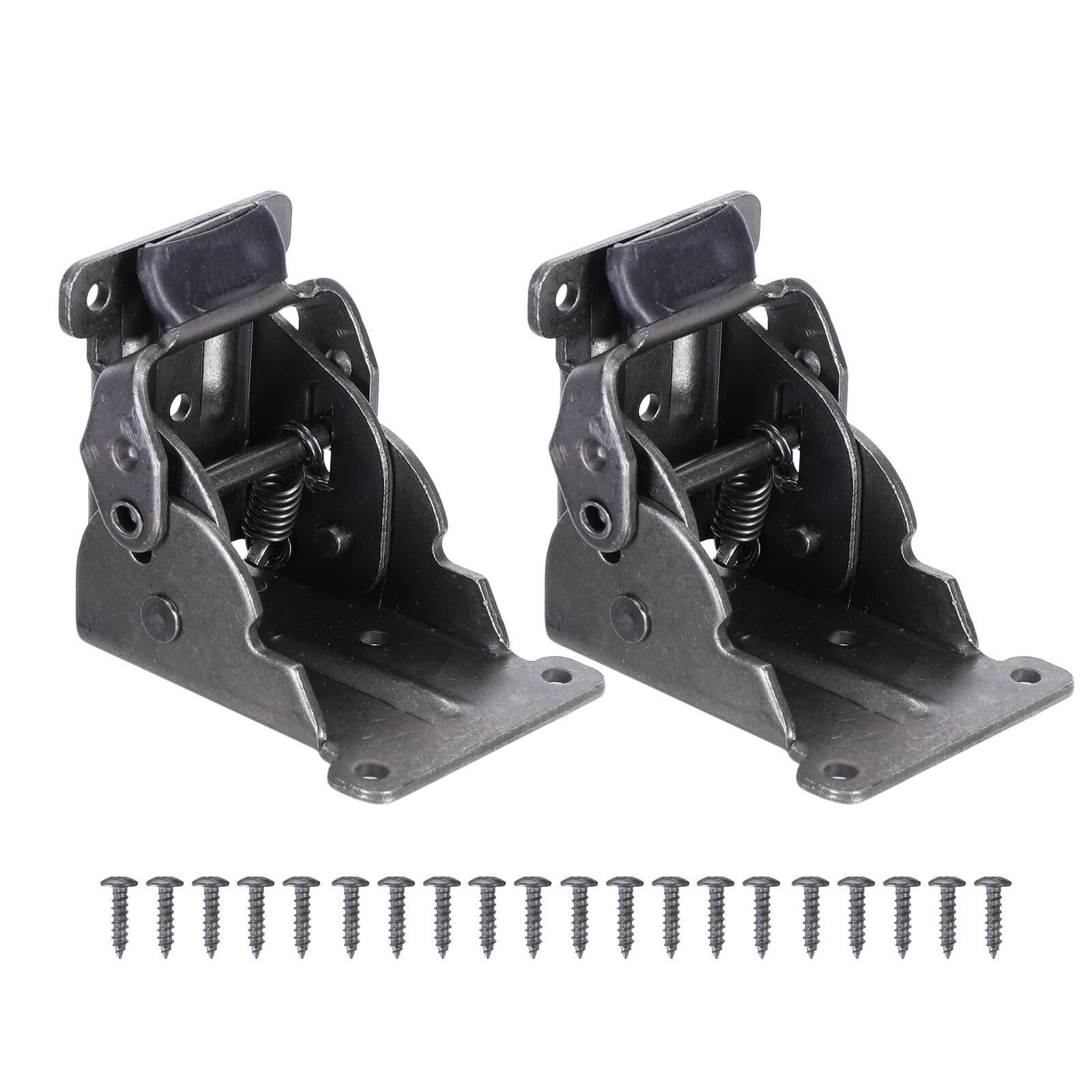 HOMEMAXS 2 Pcs Workbench Folding Table Leg Hinge Hardware Self-locking ...