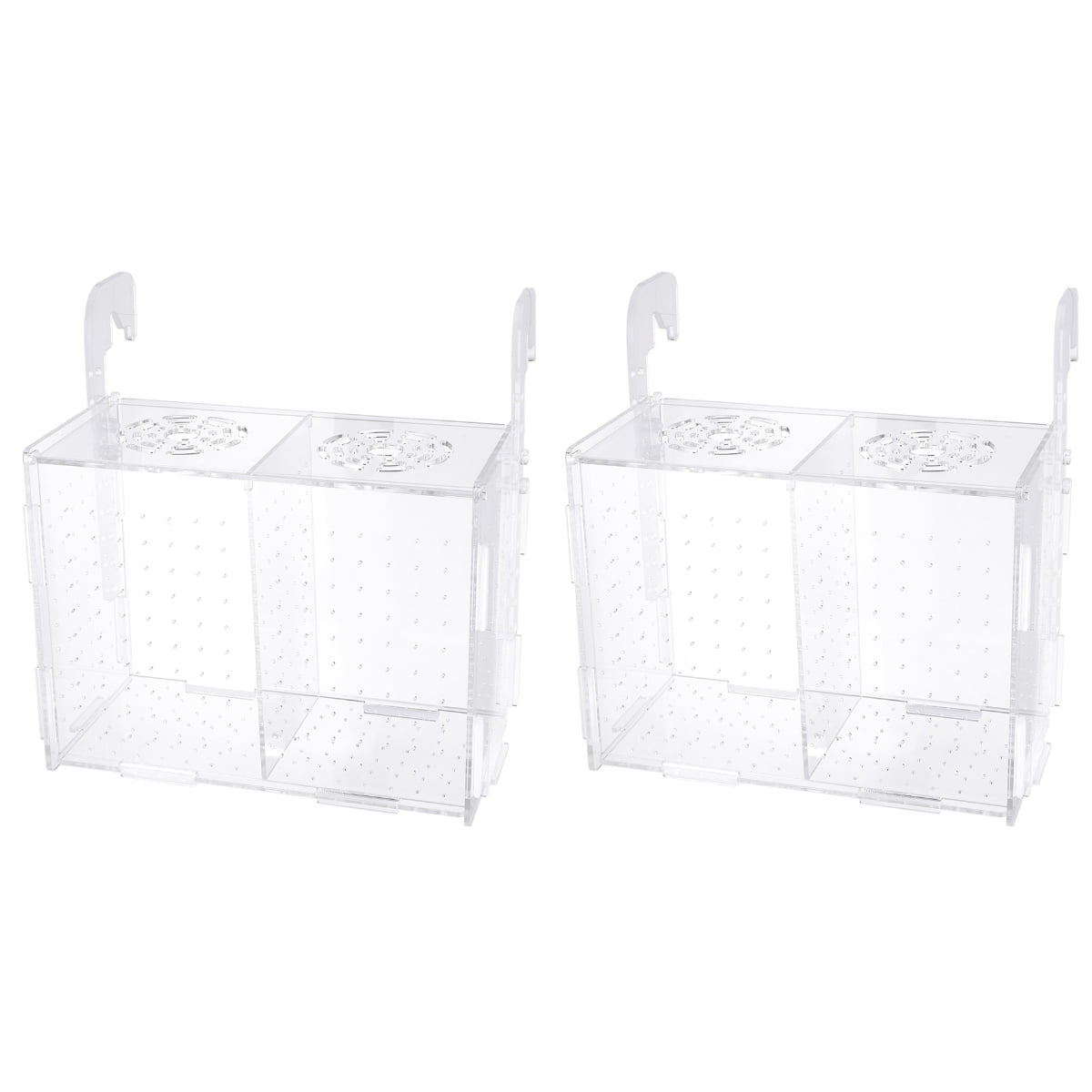 HOMEMAXS 2 Pieces Nesting Cage for Fish Tank Spawning Breeding ...