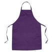 DALIX Commercial Kitchen Apron, Black, 3 Pockets, Adjustable Waist Tie ...