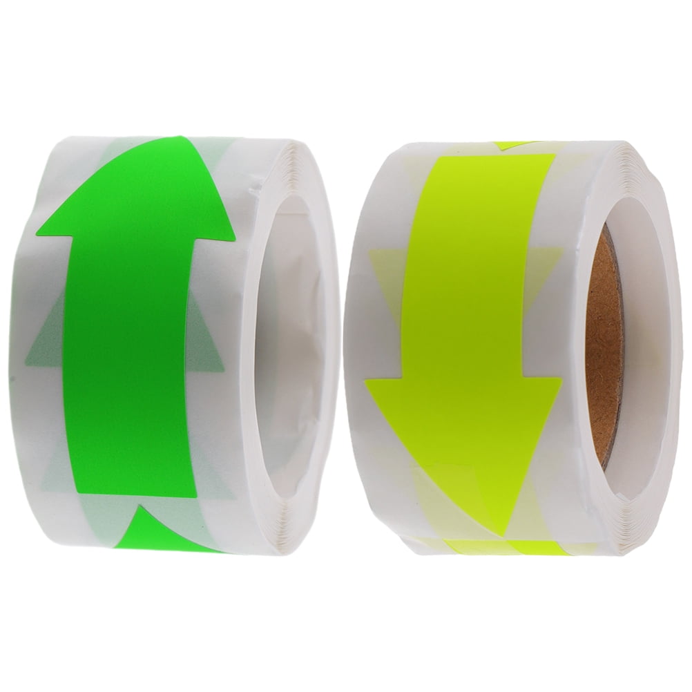 HOMEMAXS 2 Rolls Arrow Stickers Indicator Stickers Sealing Label ...
