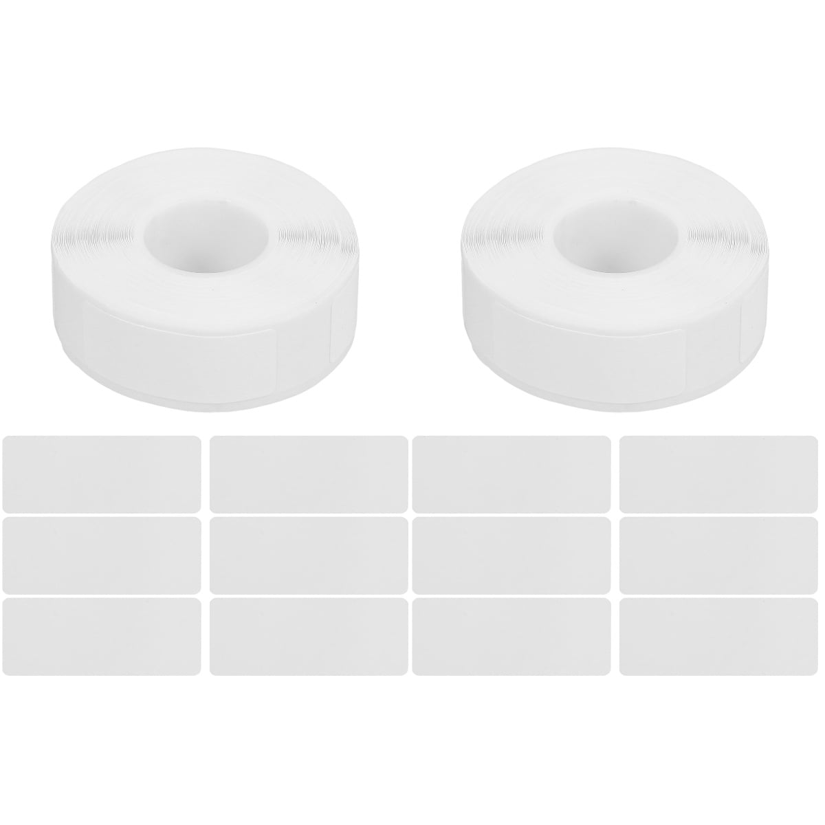HOMEMAXS 2 Rolls Blank DIY Labels Self Adhesive Labels Name Labels ...