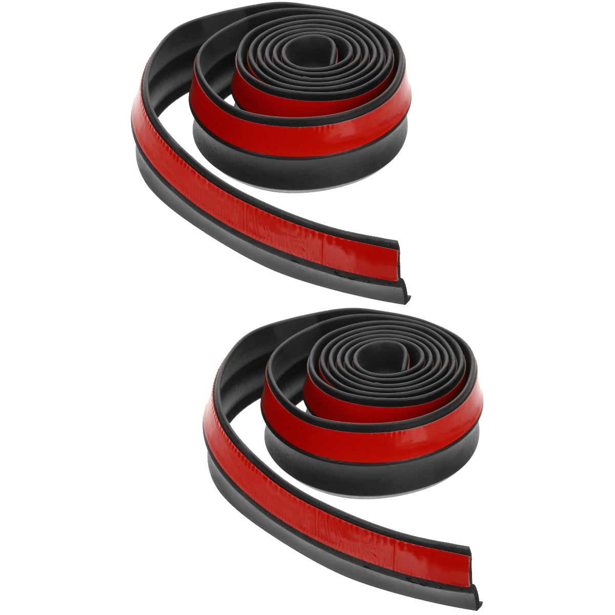HOMEMAXS 2 Rolls Flooring Rubber Strip Self Adhesive Rubber Roll Rubber ...